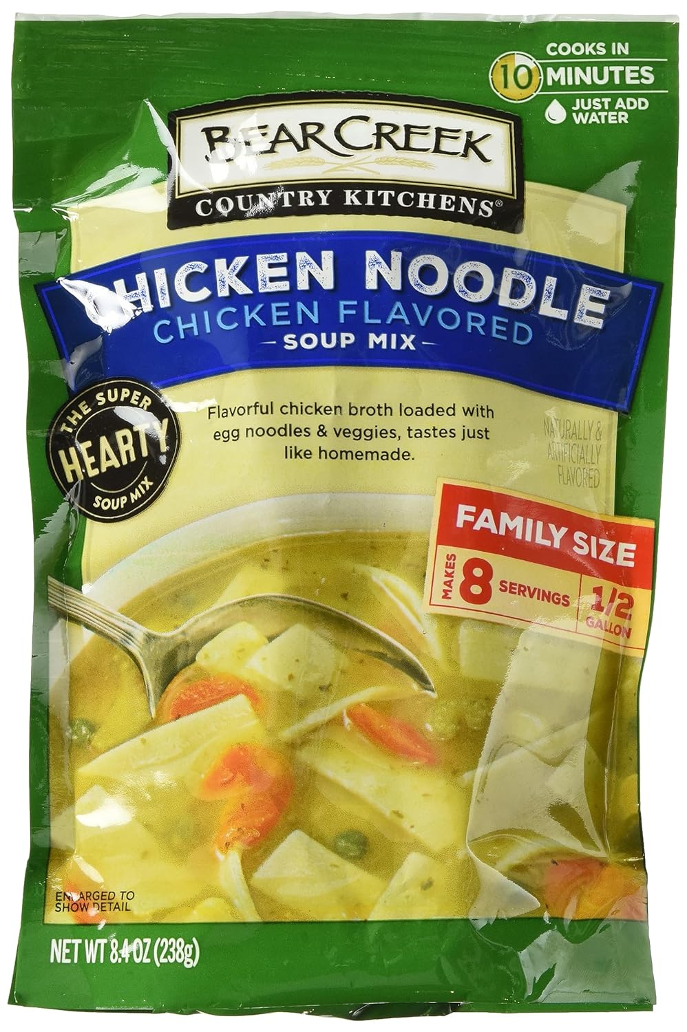 Amazon.com: Bear Creek Chicken Noodle Soup Mix, 8.4 Ounces (Pack Of 6 ...
