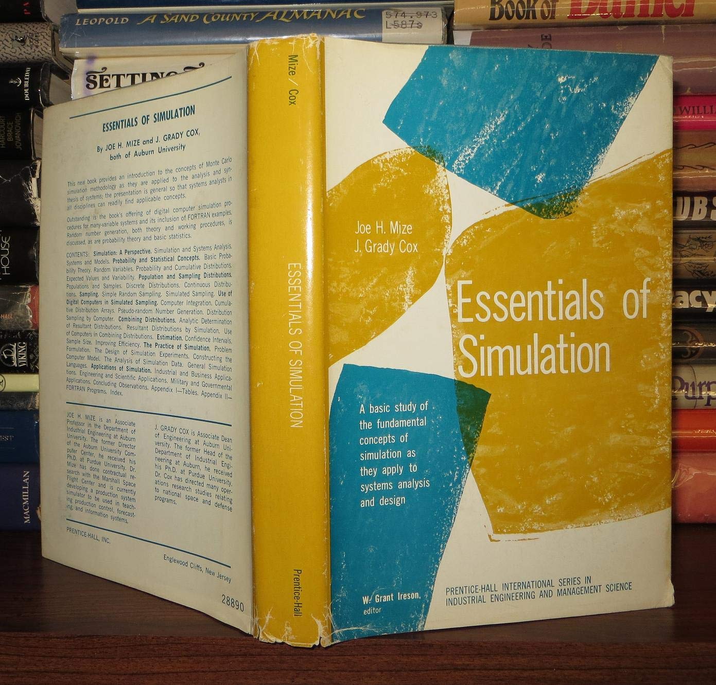 Essentials of Simulation: Mize, Joe H., and J. Grady Cox: 9780132889025 ...