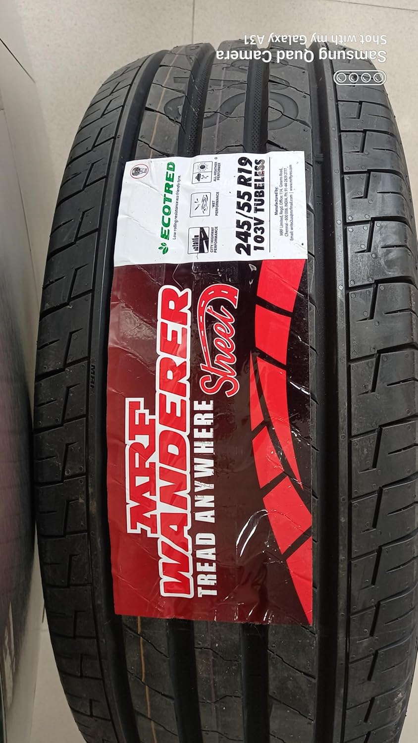 MRF 245/55R19 103V WAT B5 T/L : Amazon.in: Car & Motorbike