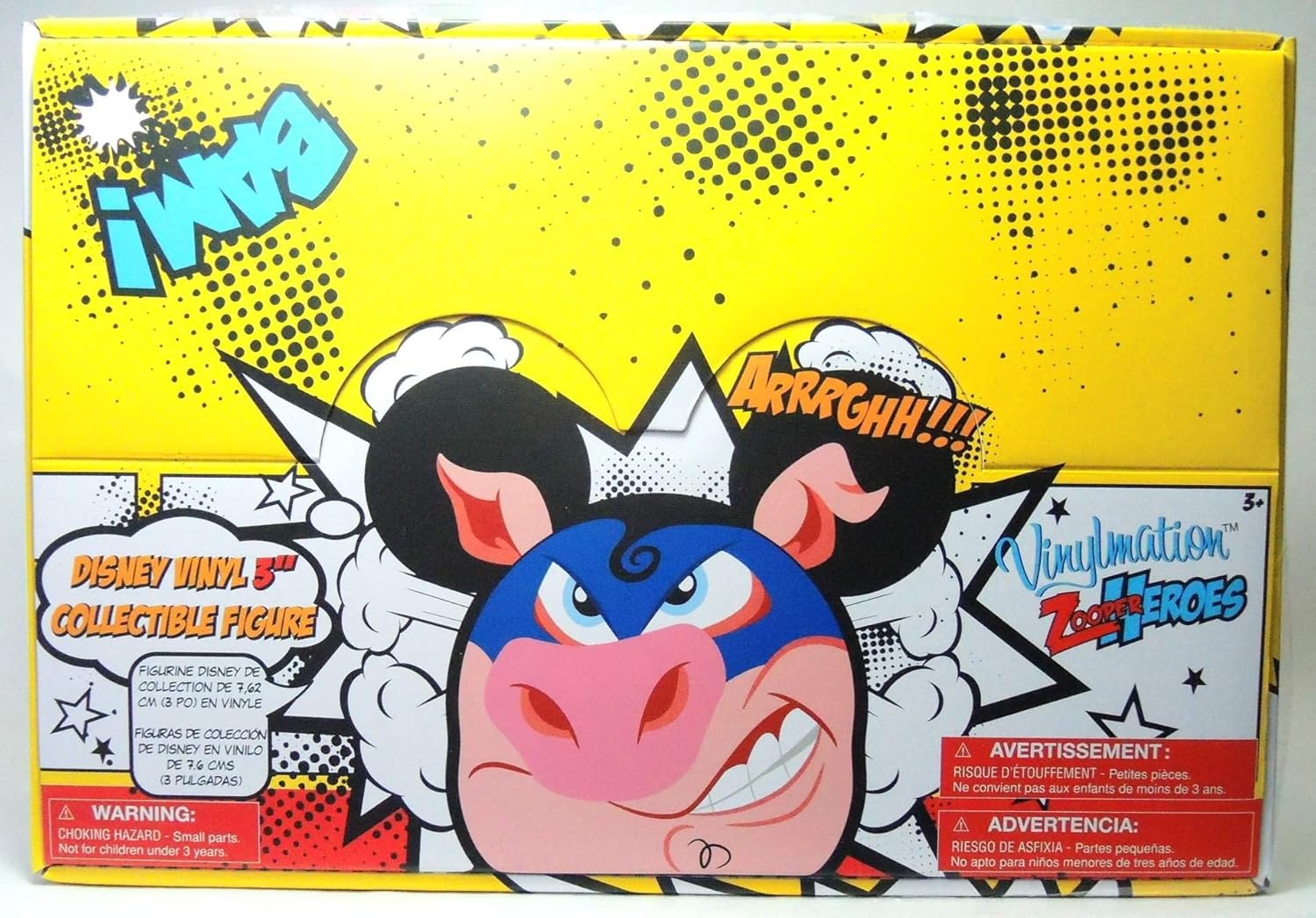 Amazon.com: Vinylmation Zooper Heroes 3 inch Figs - Tray of 24 blind ...