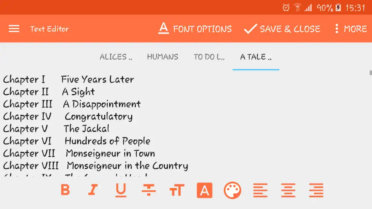 Text Editor - App on Amazon Appstore