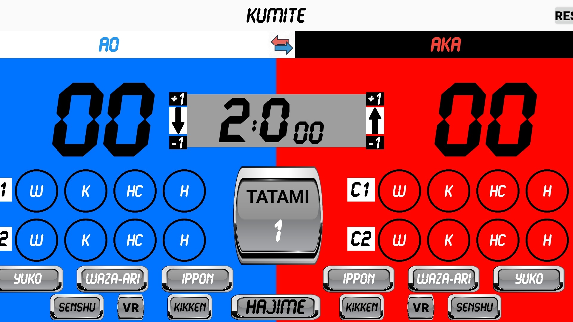 Karate Scoreboard - App on Amazon Appstore