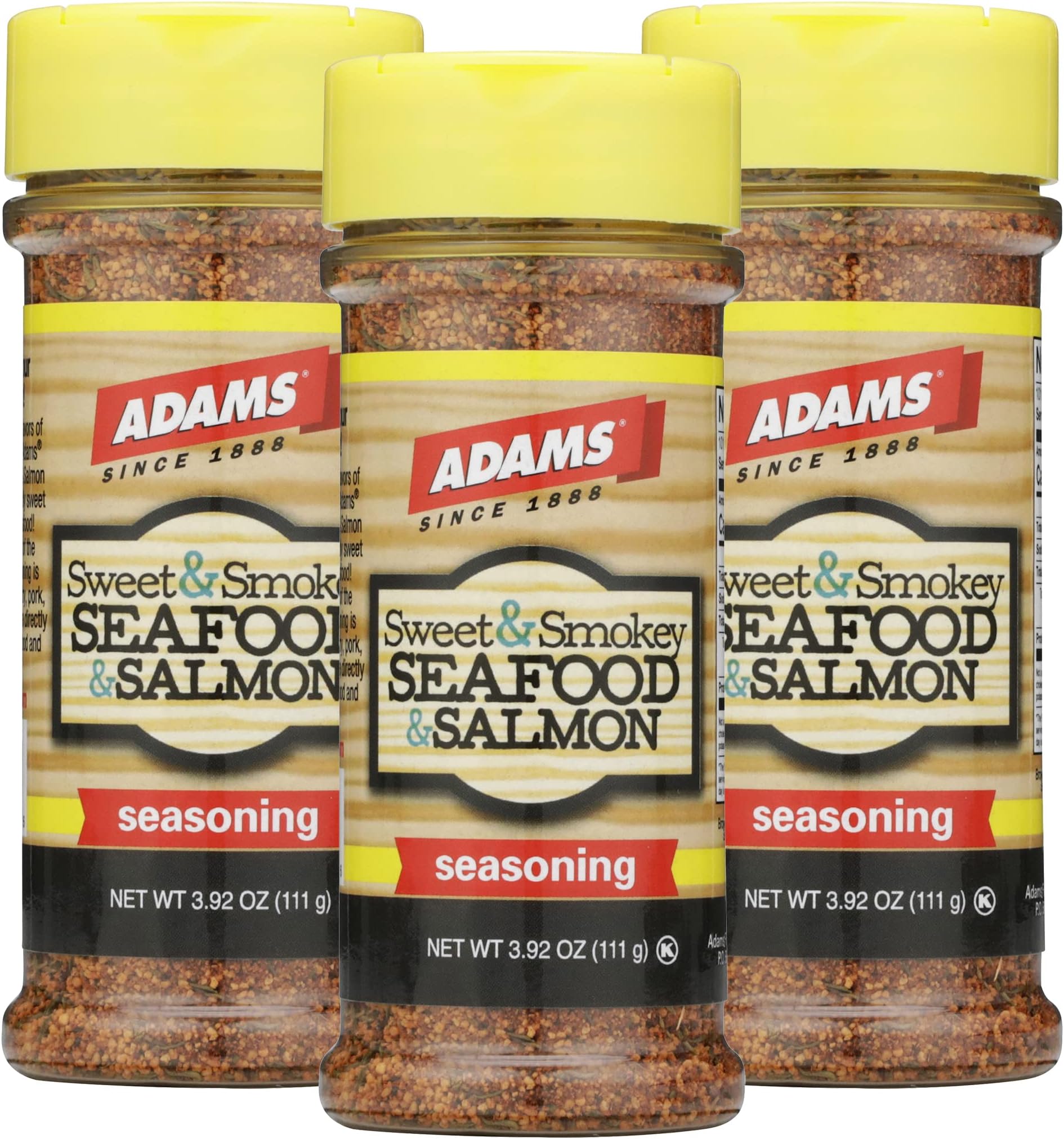 Amazon.com : Adam's Seasonings 3.5-6oz Container (Pack of 3) Choose ...