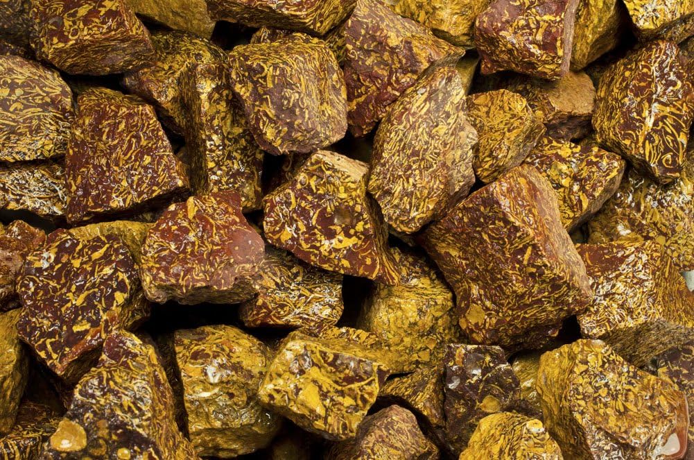 Amazon.com: Fantasia Materials: 1 lb Script Jasper Rough Stones from ...