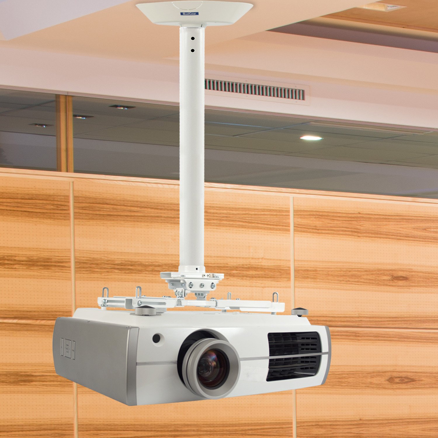 QualGear QG-PRO-PM-3FT-W Pro-AV 1.5" Npt Threaded Pipe, 3' Length ...