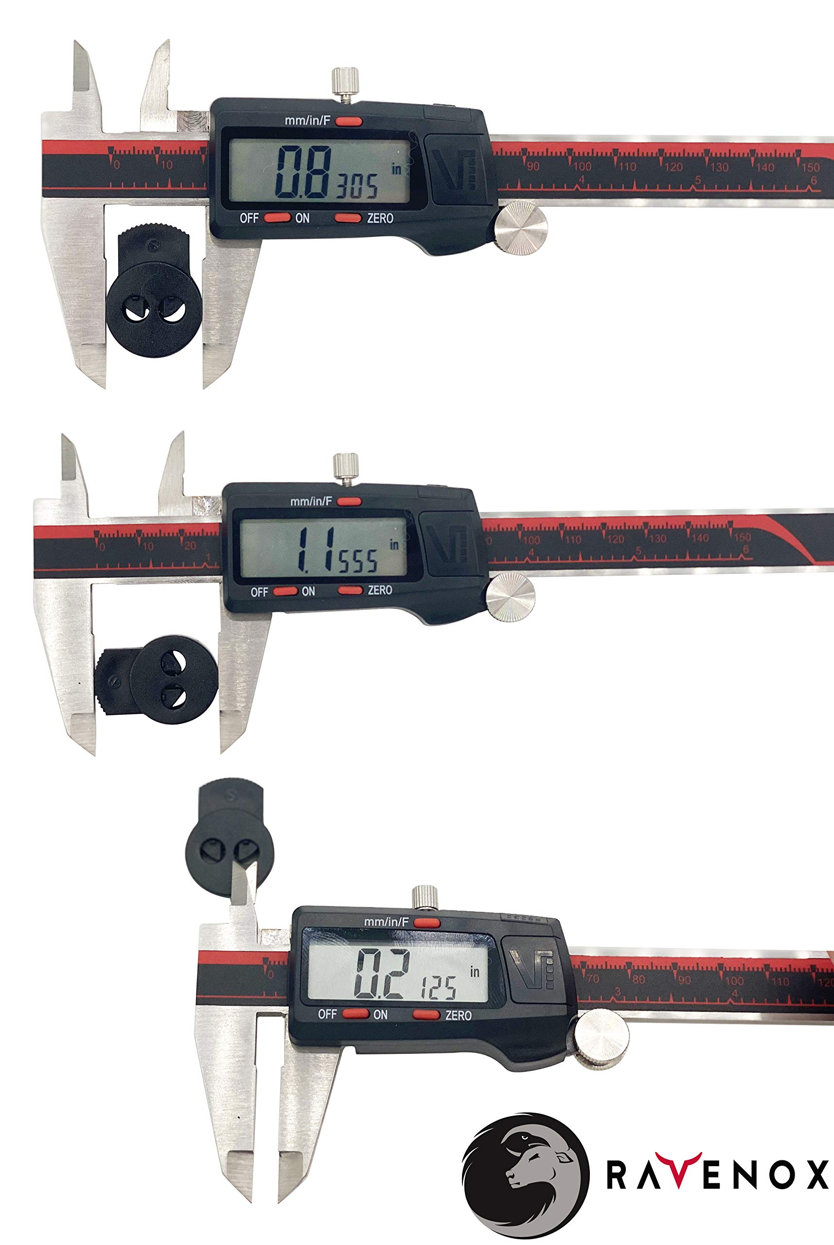 Snapklik.com : Ravenox FMS Circle Dual Hold Lock - Dual Hole Cord Lock ...