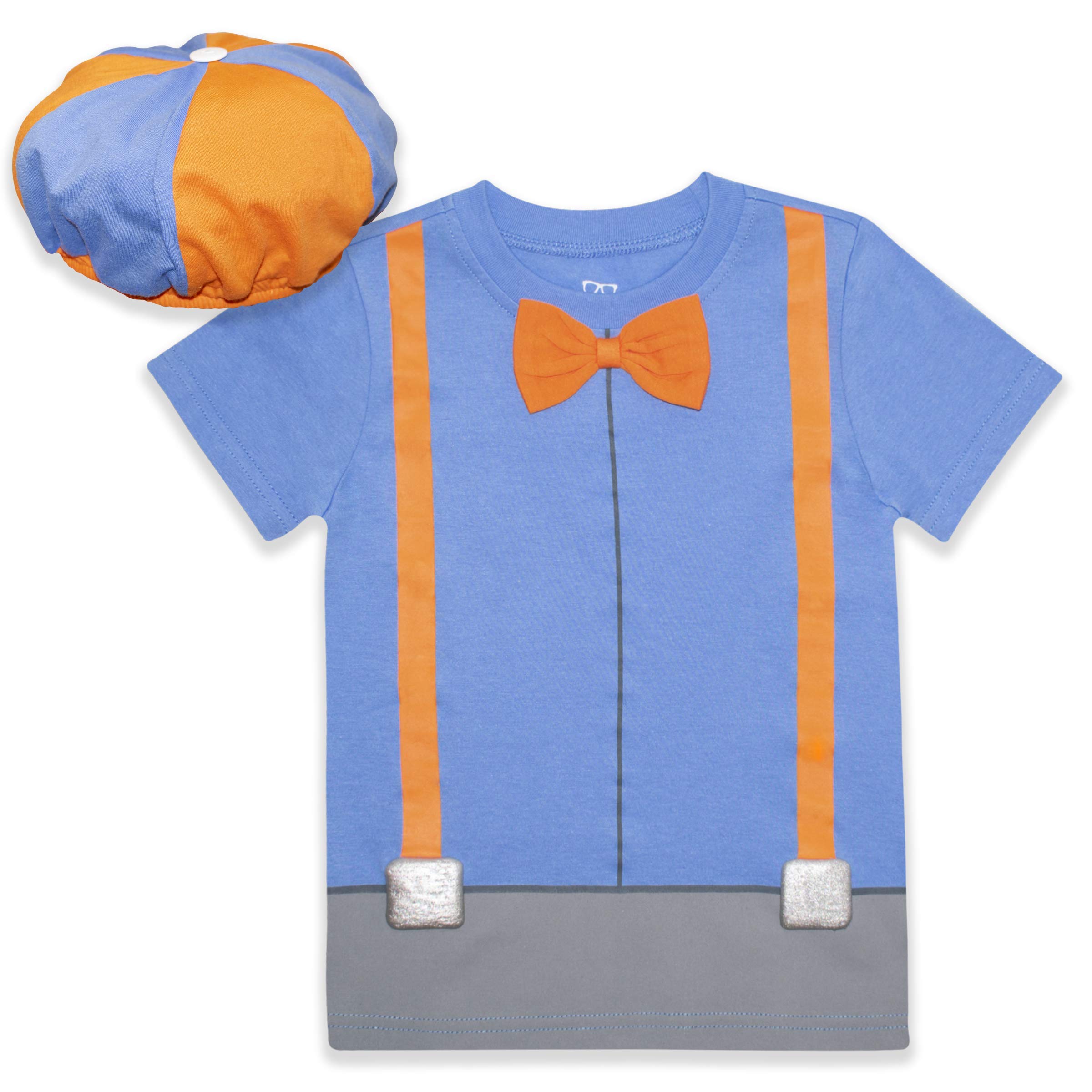 Buy Blippi Boys Roleplay T Shirt And Hat Set For Toddler Little And buy-blippi-boys-roleplay-t-shirt-and-hat-set-for-toddler-little-and