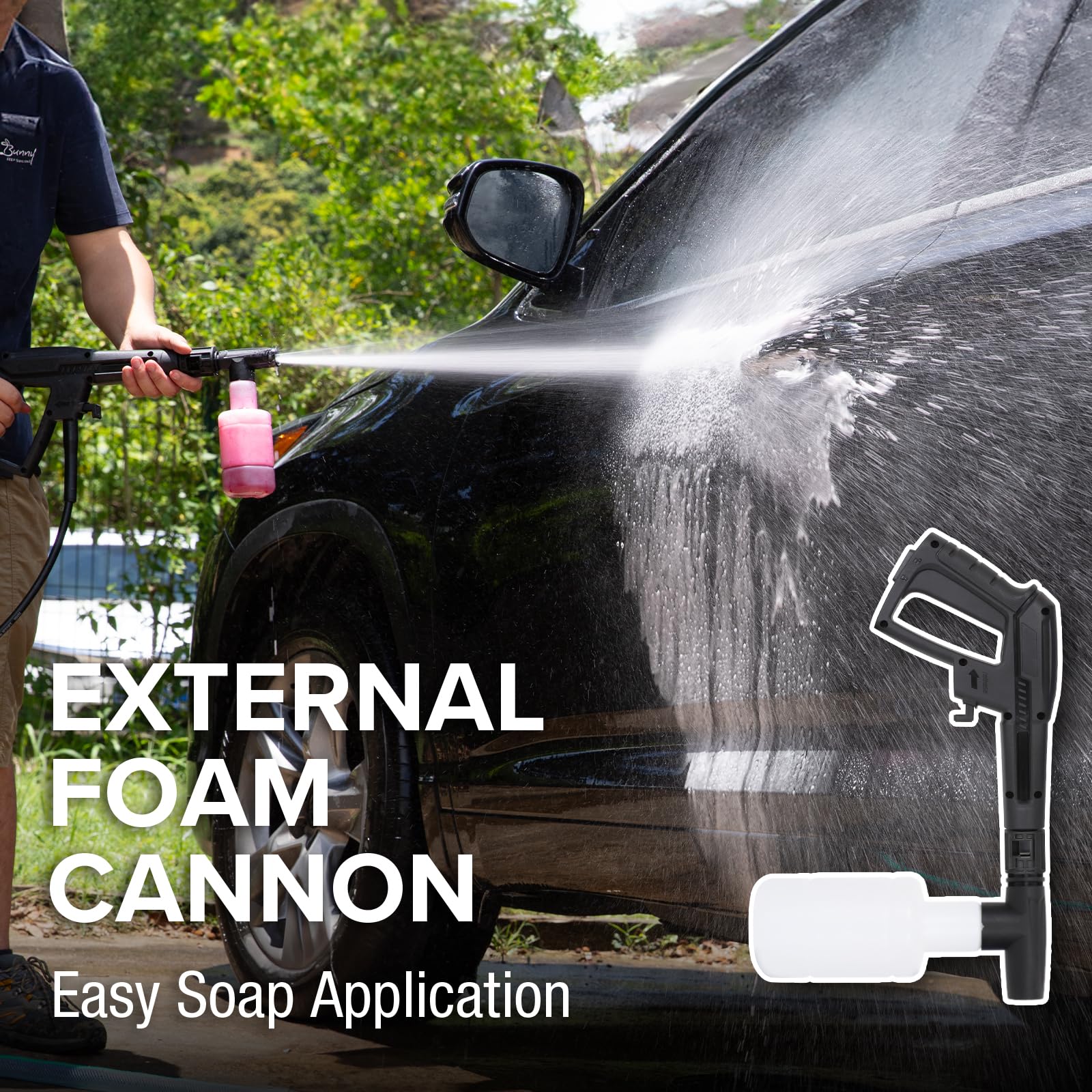 Snapklik.com : BILT HARD Electric Pressure Washer, 1800 PSI 1.7 GPM ...