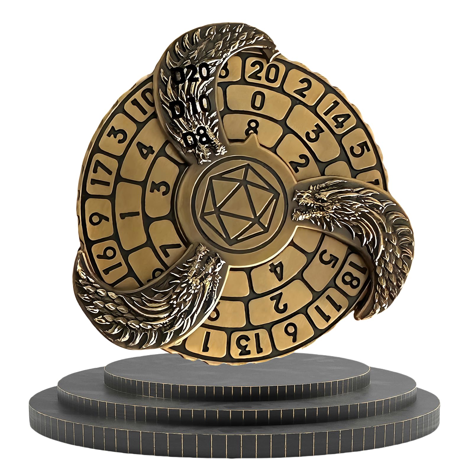 Amazon.com: D&D Themed Fidget Spinner, dice Spinner, D4,D6, D8, D10 ...