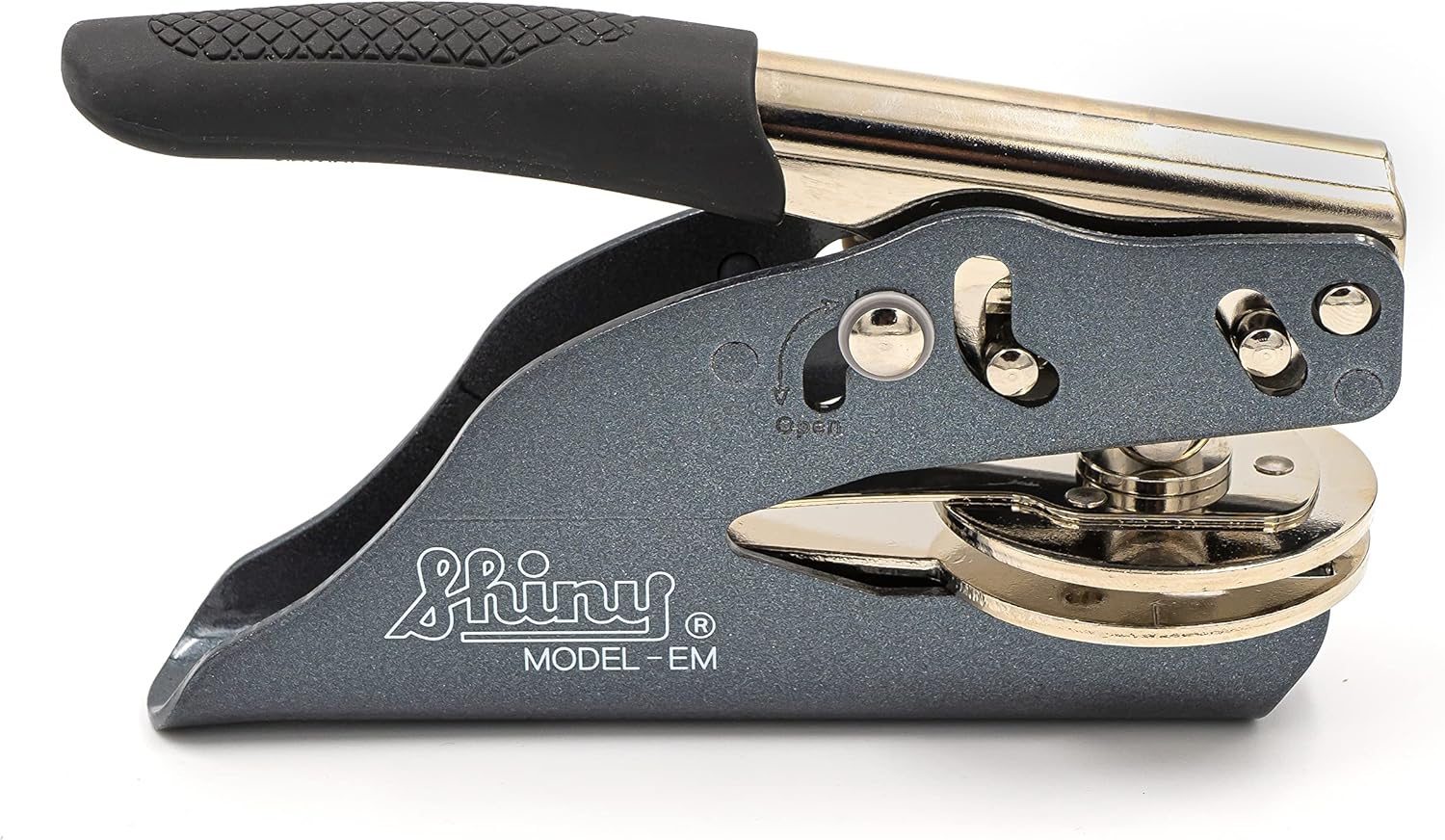 JUST REFINE® Customised Embossing Stamp - Personalised Handheld ...