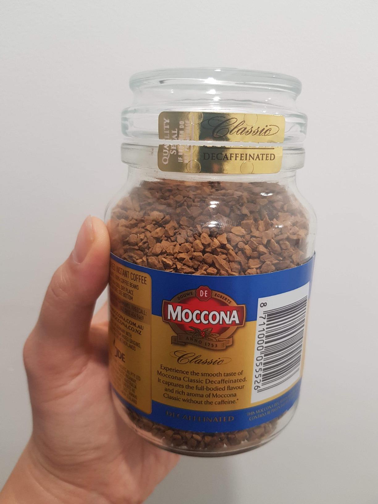 Moccona Classic Freeze Dried Decaffeinated Instant Coffee 100g : Amazon ...