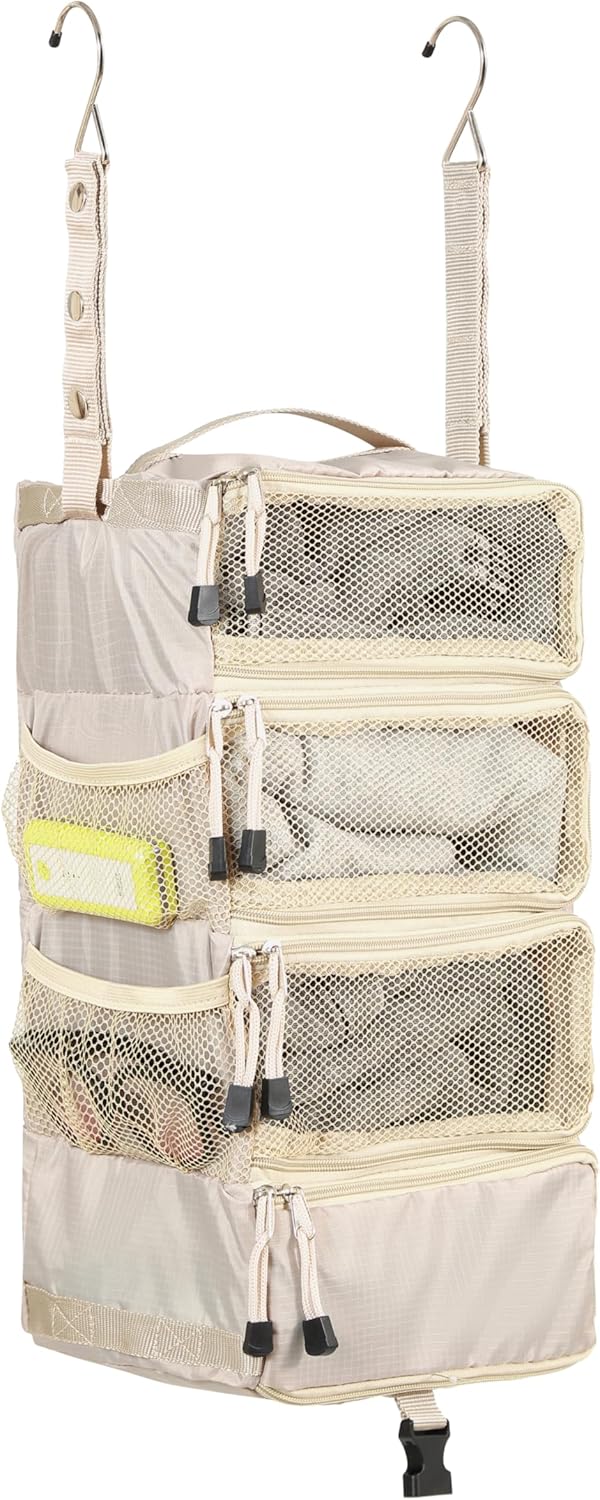 Amazon.com: YCWIWO Hanging Shelves - Portable Hanging Travel Shelves ...