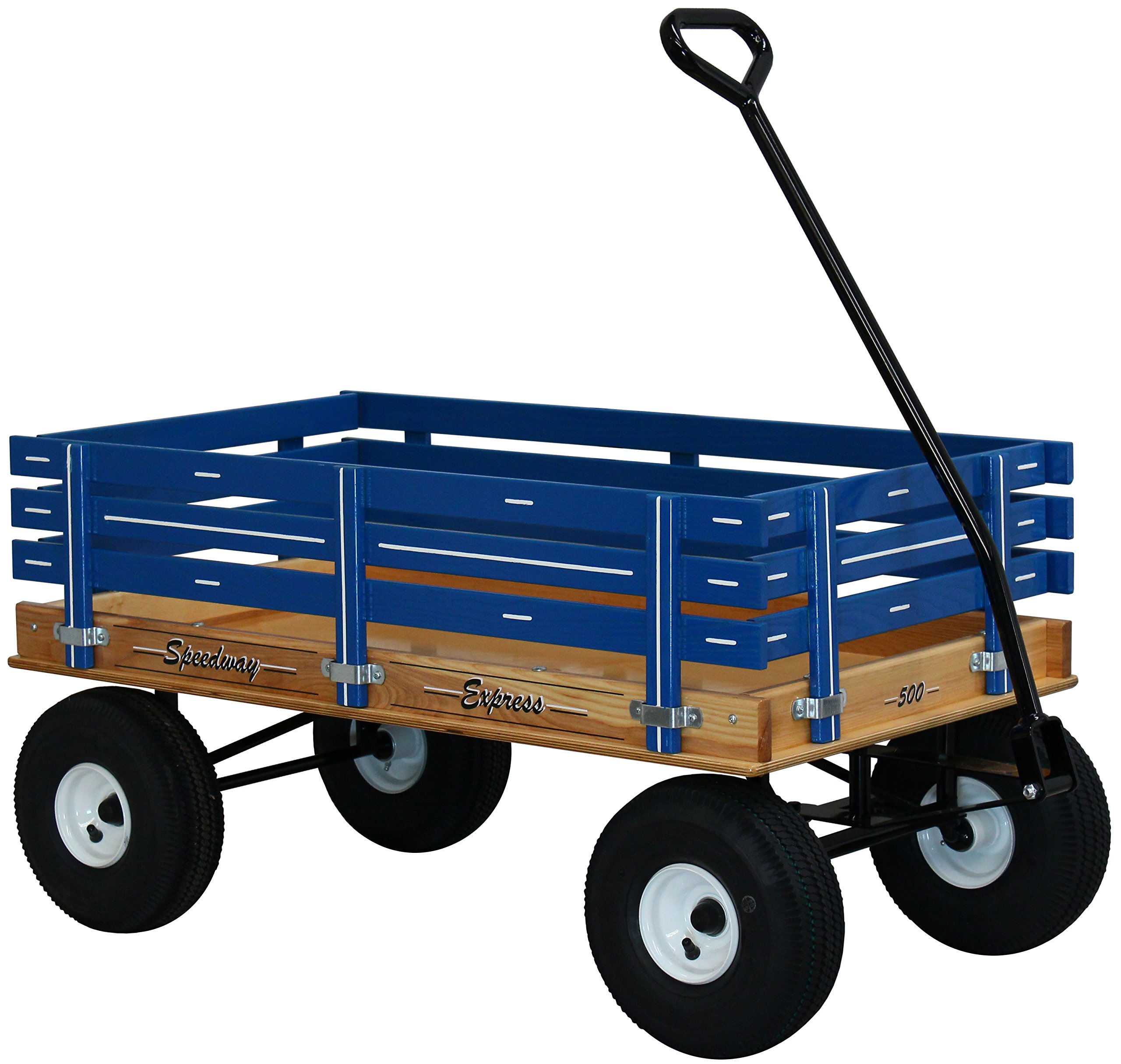 Amazon.com: Speedway Express Wagon Model 500 Amish-made Blue : Toys & Games