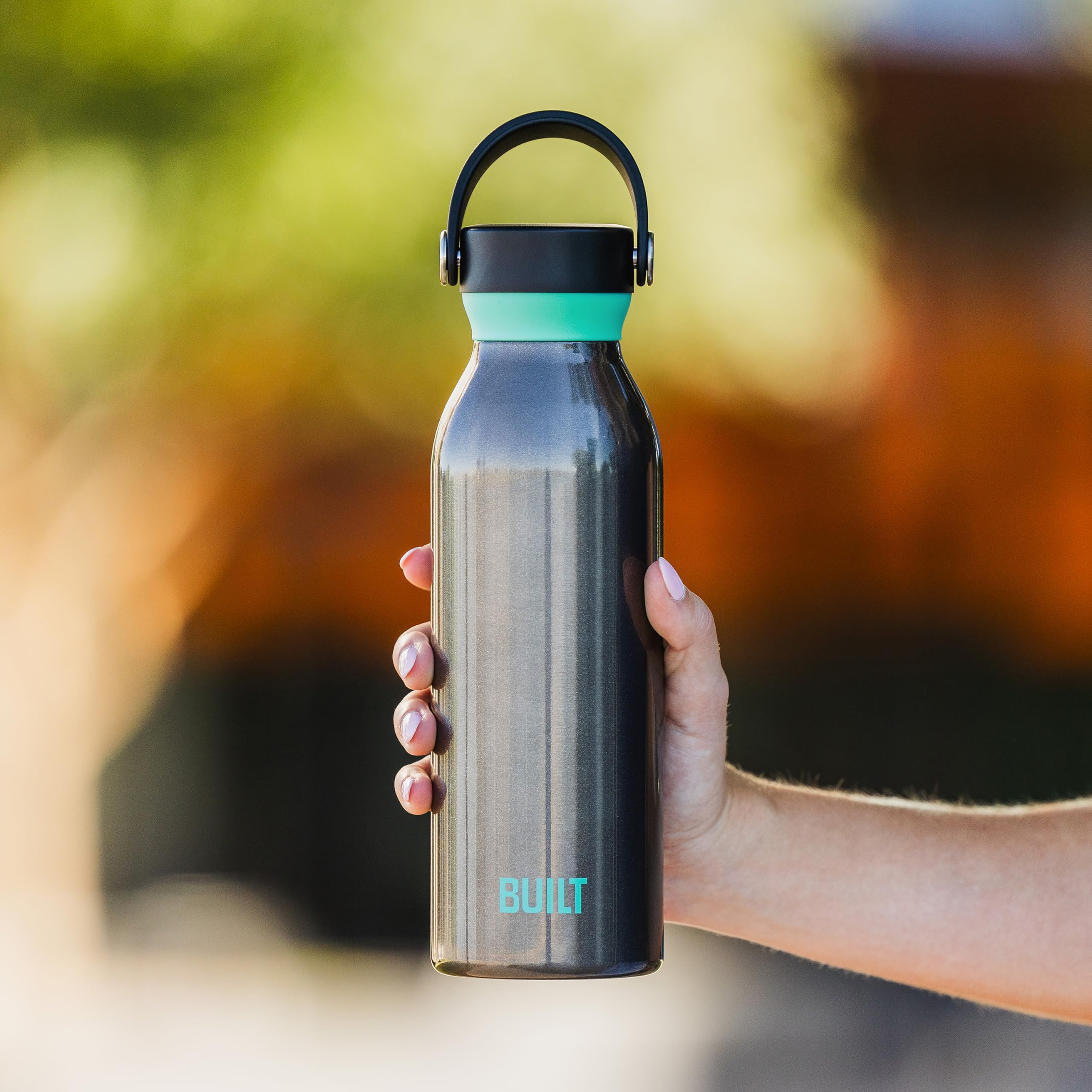 Snapklik.com : BUILT 18 Fl Oz Double-Walled Stainless Steel Standard ...
