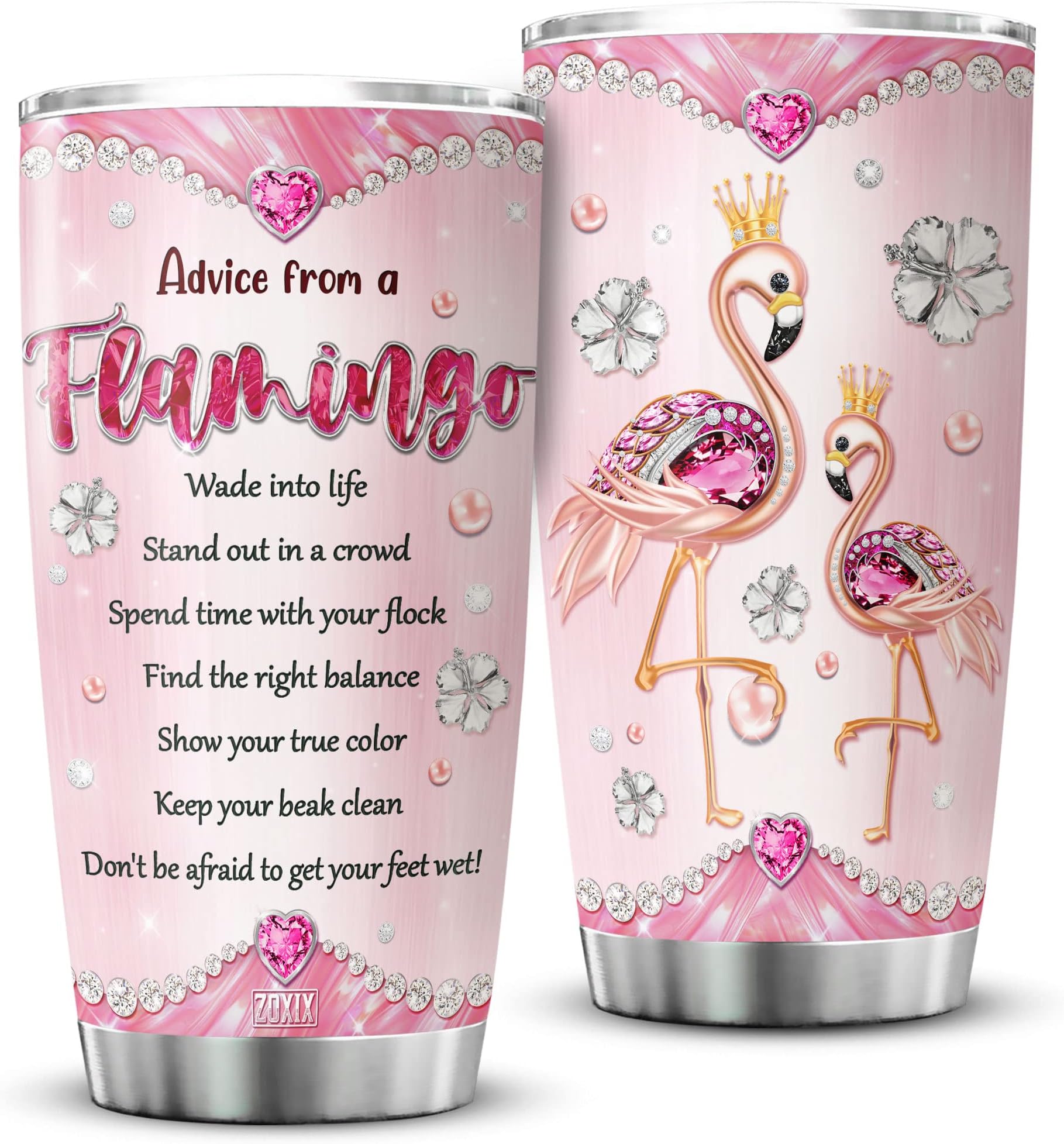 Amazon.com | 5 Pcs Flamingo Gifts for Women Including Flamingo ...