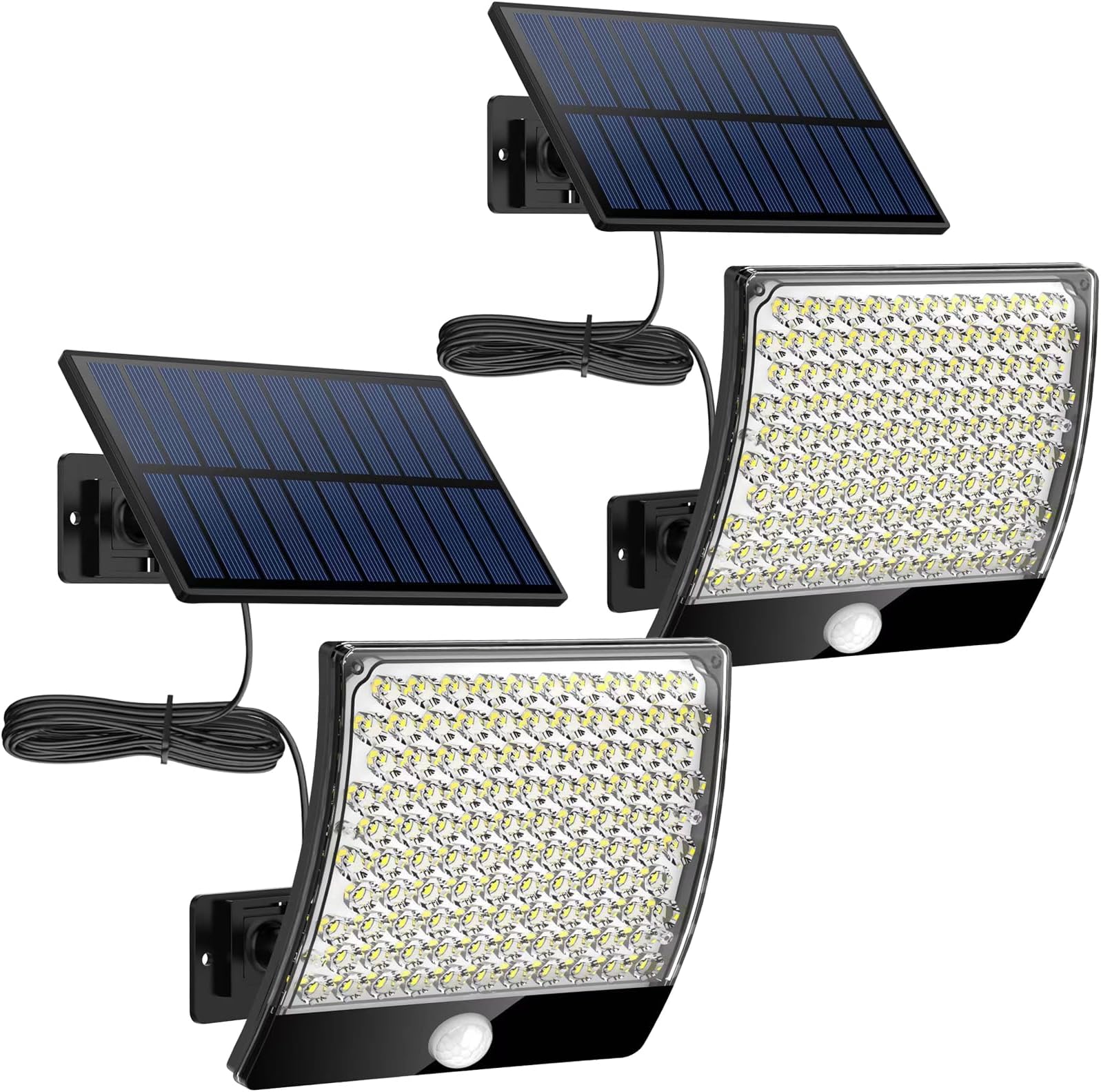 Faretto Led da Esterno Solare, [268LED/ 5Modes/ 7M]Faro Led Esterno con ...