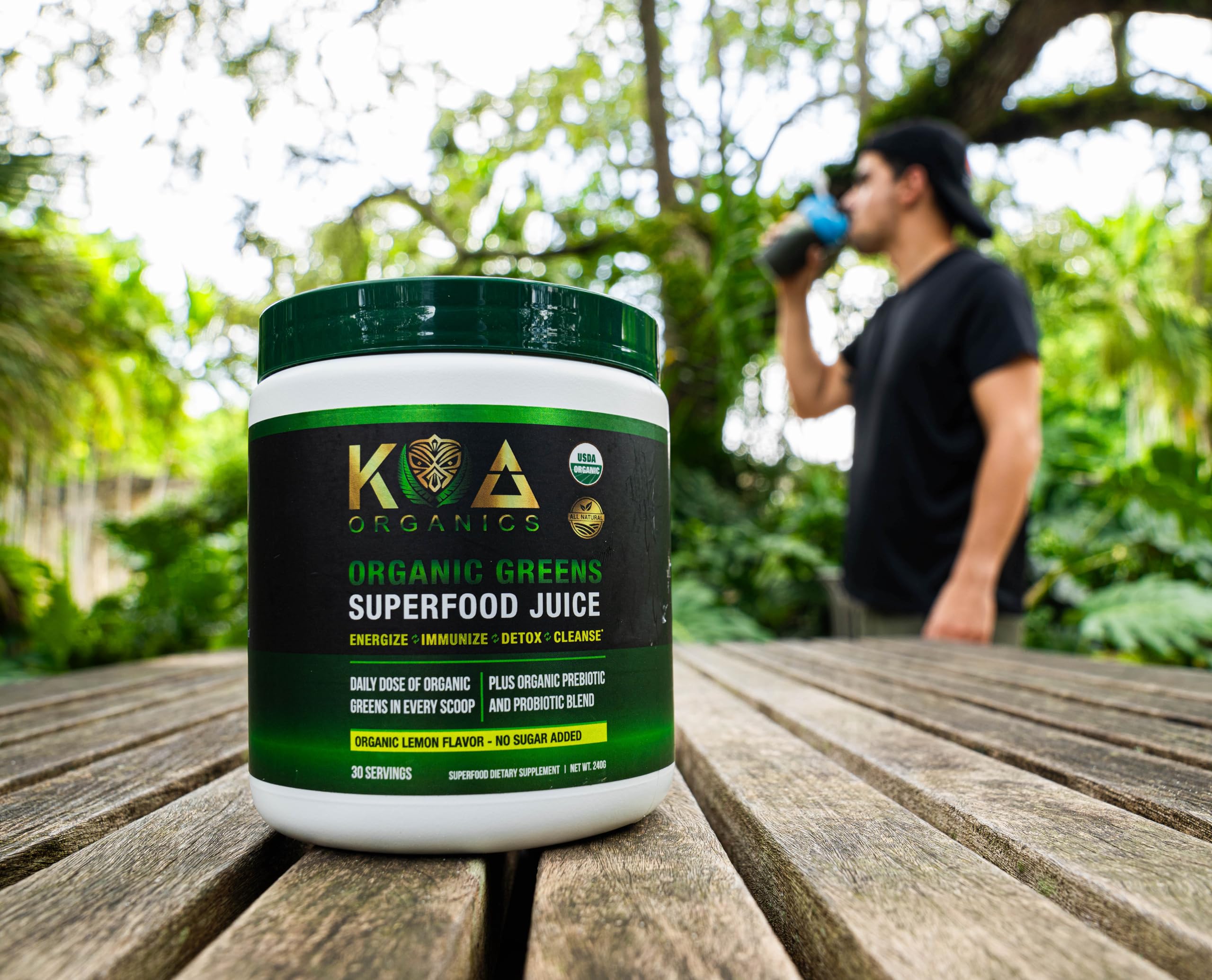 Snapklik.com : KOA Organics Greens Superfood Juice Powder - USDA ...