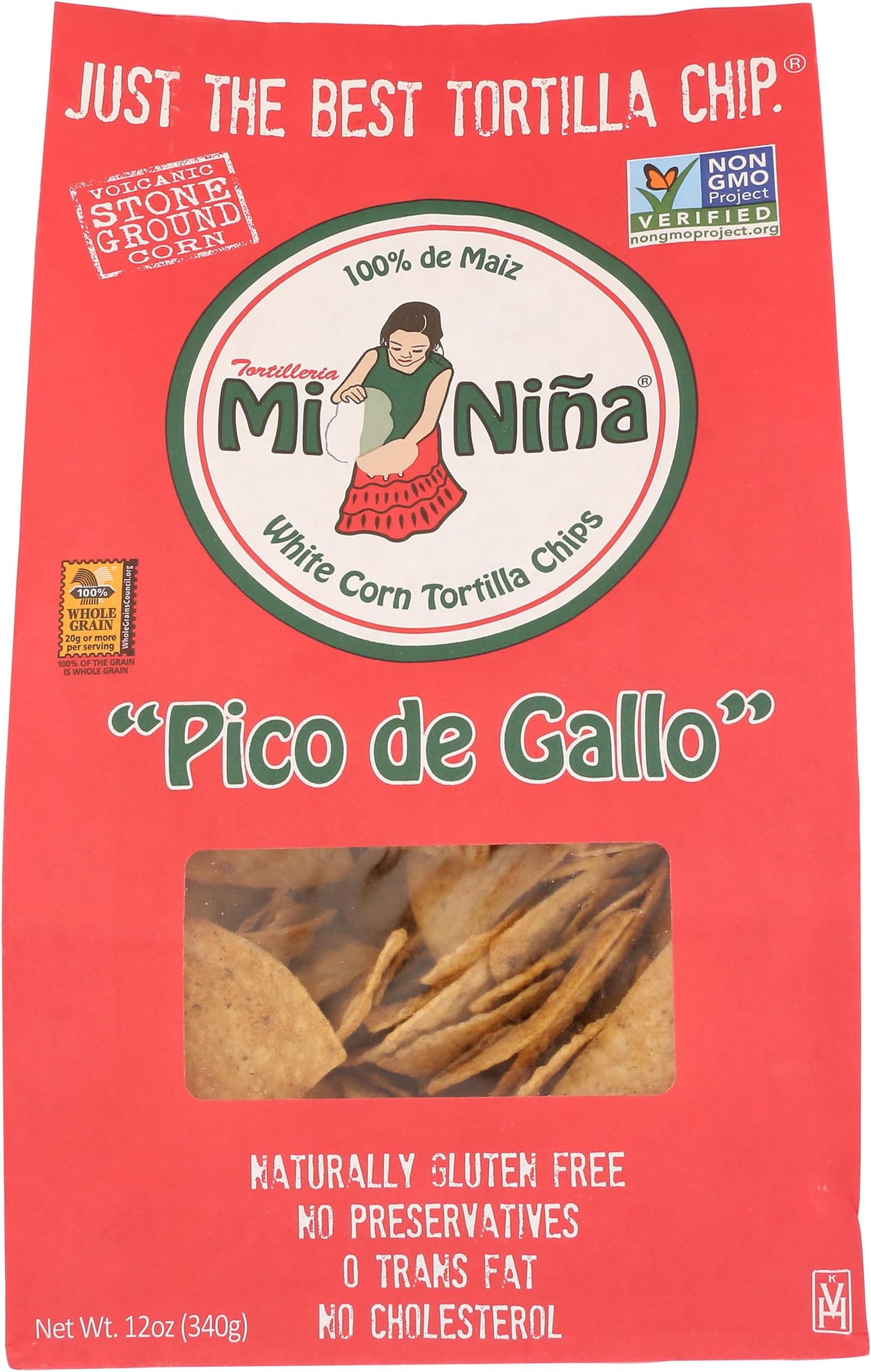 Amazon.com: Mi Nina Jalapeno Agave Tortilla Chips, 12 oz