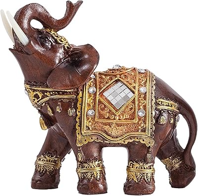 Amazon.com: Lucky Elephant Statue, Perfect for Gift for Home Shop ...