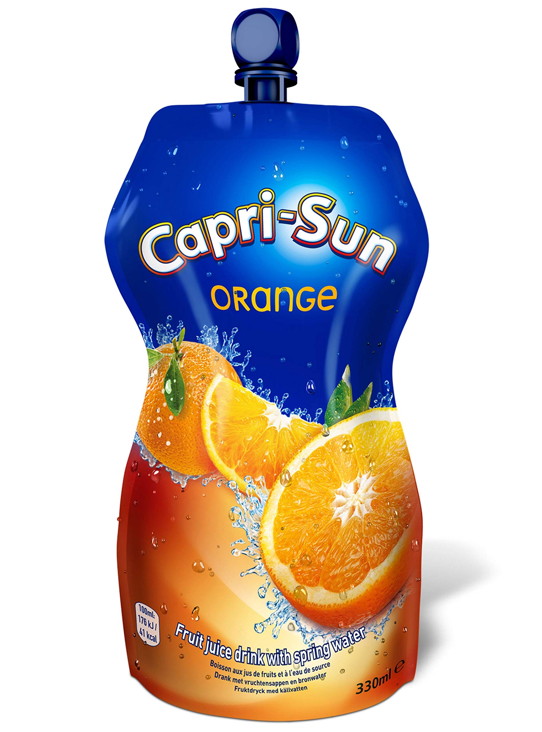 Capri Sun Orange Juice Reclosable Pouches - 15x330ml : Amazon.co.uk ...