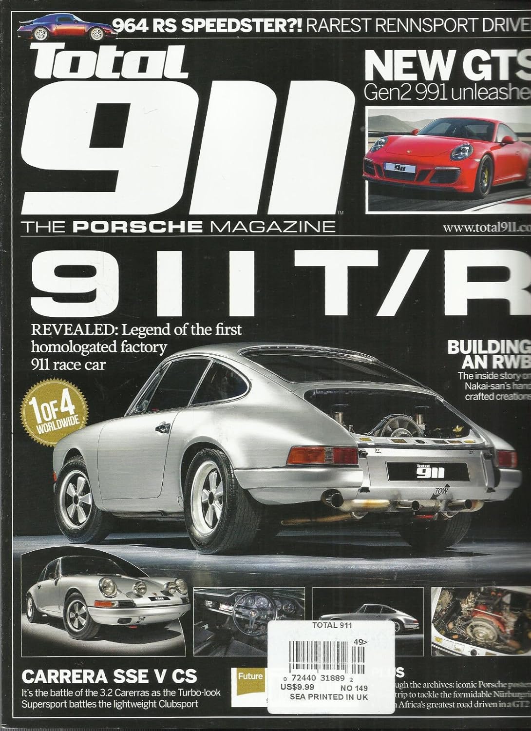 Amazon.com: TOTAL 911,THE PORSCHE MAGAZINE, 2016 ISSUE, 149 1 OF 4 ...