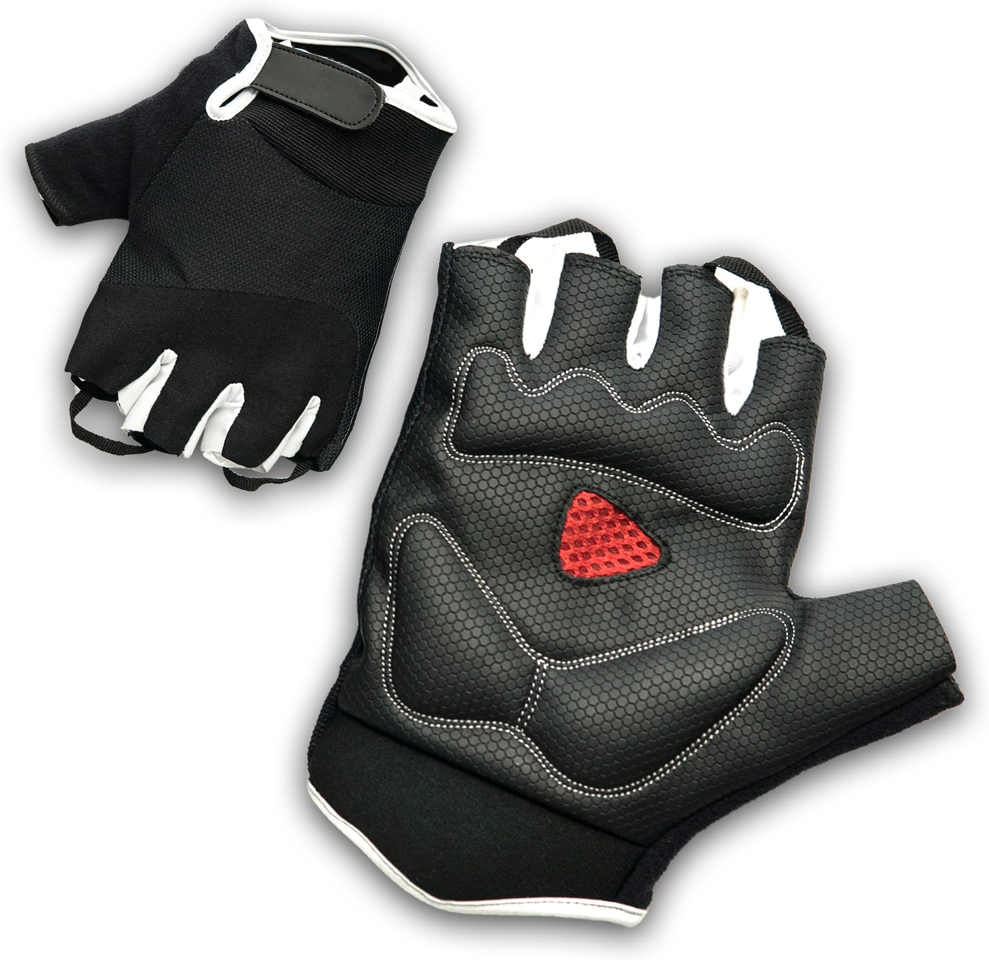 INBIKE 5mm Gel Pad Half Finger Bike Bicycle Cycling Gloves : Amazon.com ...