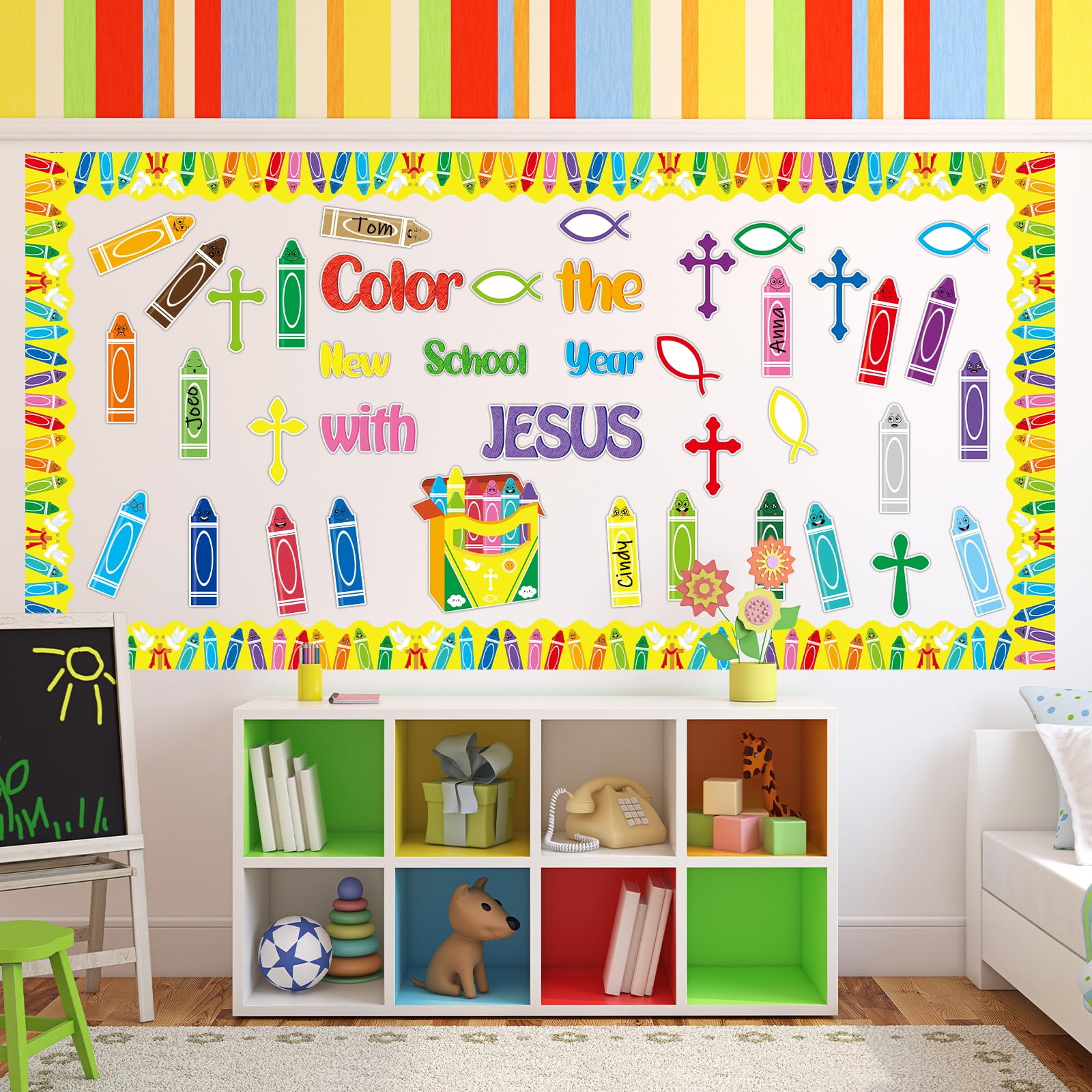 Sunday School Classroom Decorating Ideas Spring Bulletin Board