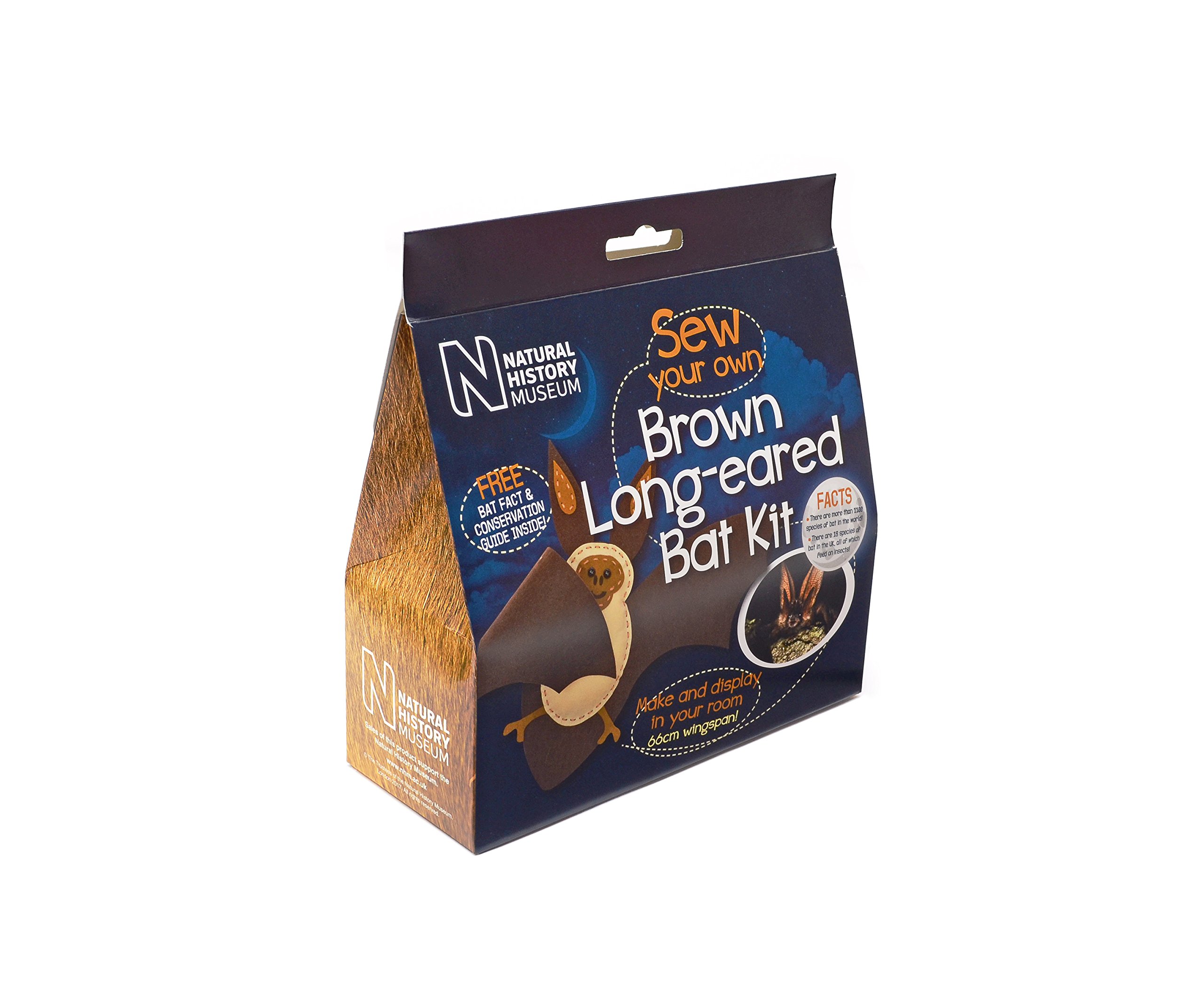 Buy Natural History Museum 89007-NHM-007 Sew Your Own Long Eared Bat ...