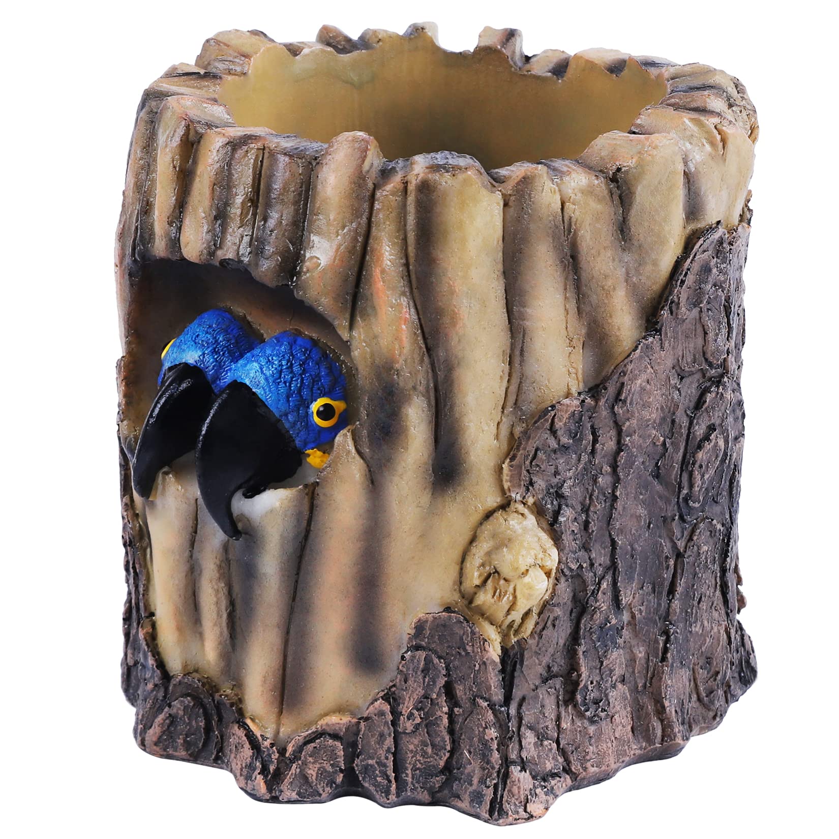 Snapklik.com : PPCLION Cute Hyacinth Macaw Pen Holder For Desk ...
