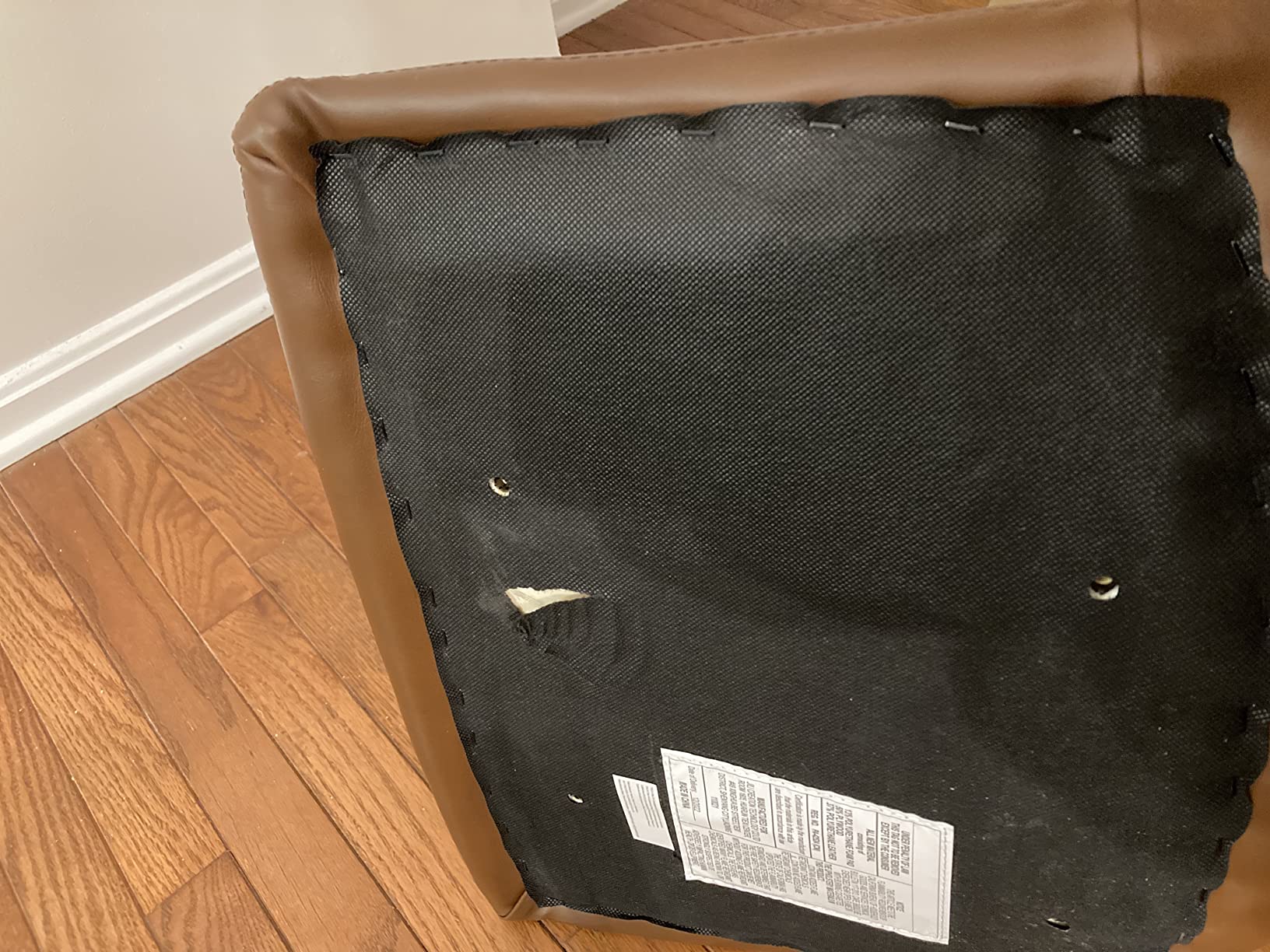 $23/mo - Finance NicBex Retro Bar Stools Crazy-Horse Leather with Metal ...