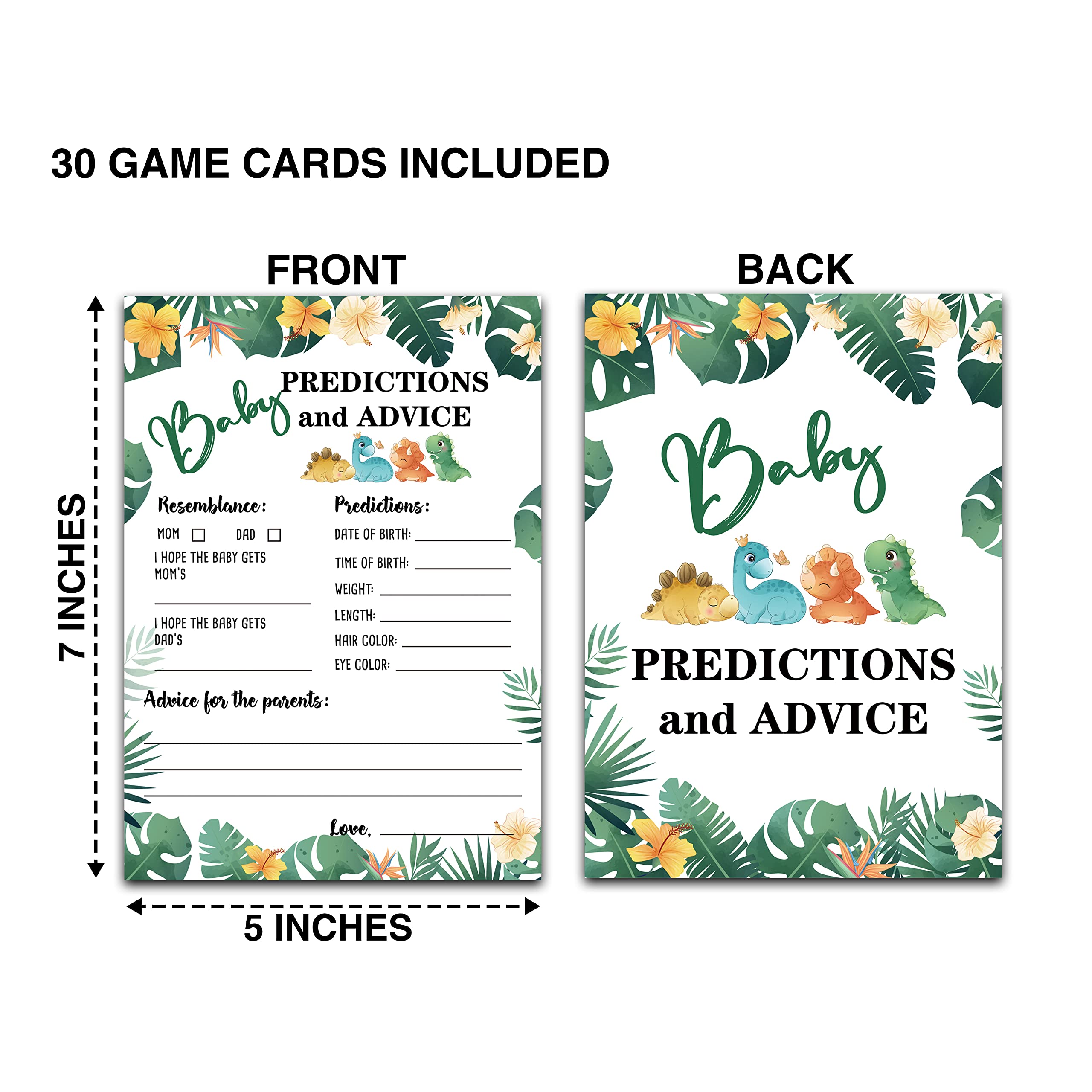 Dinosaur Baby Shower Games