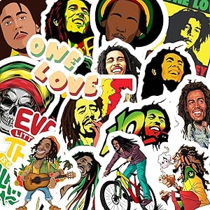 Amazon.com: Celebrity 40 Piece Sticker Pack Waterproof Glossy Stickers ...