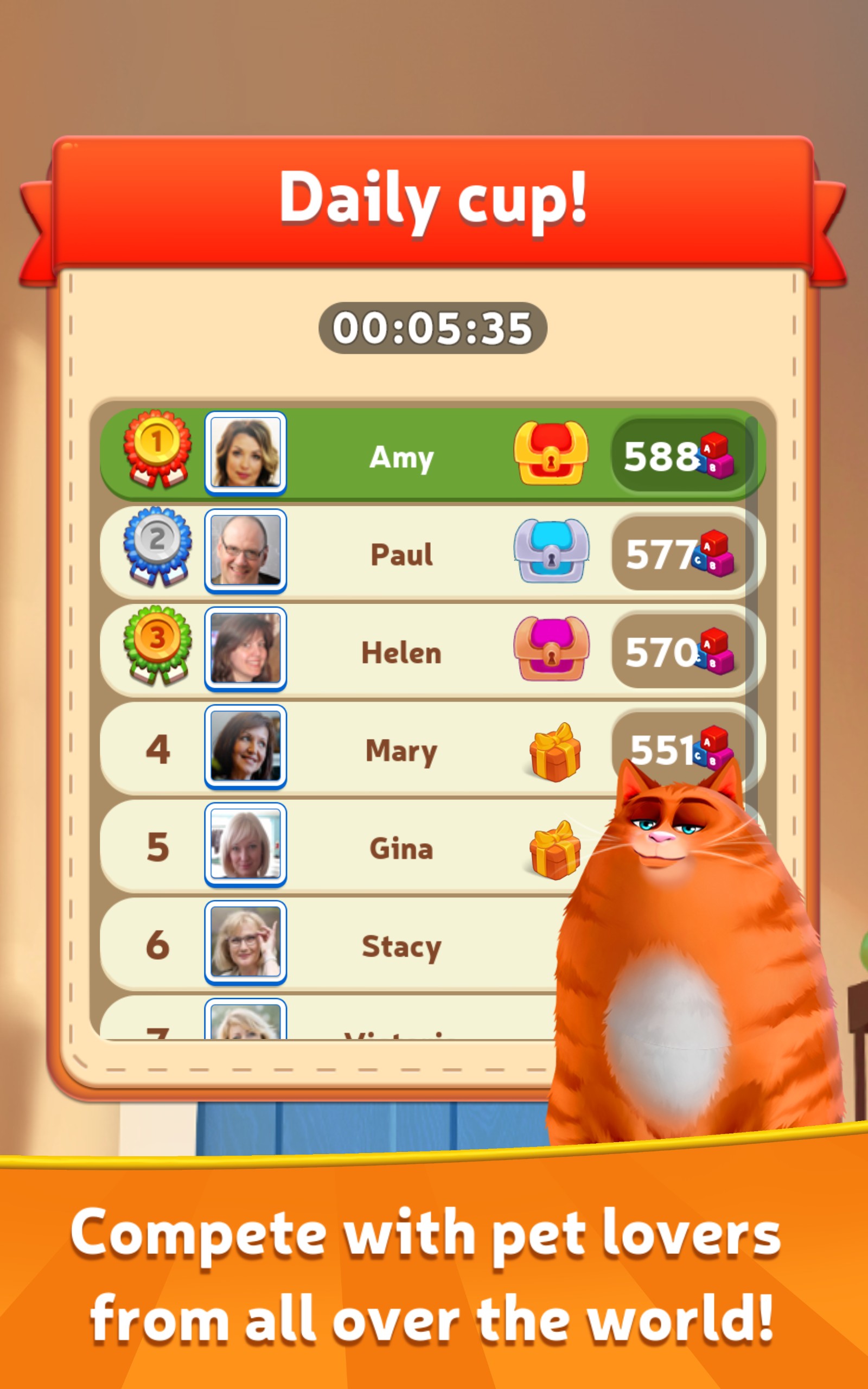 Kitty Scramble: Word Stacks - App on Amazon Appstore