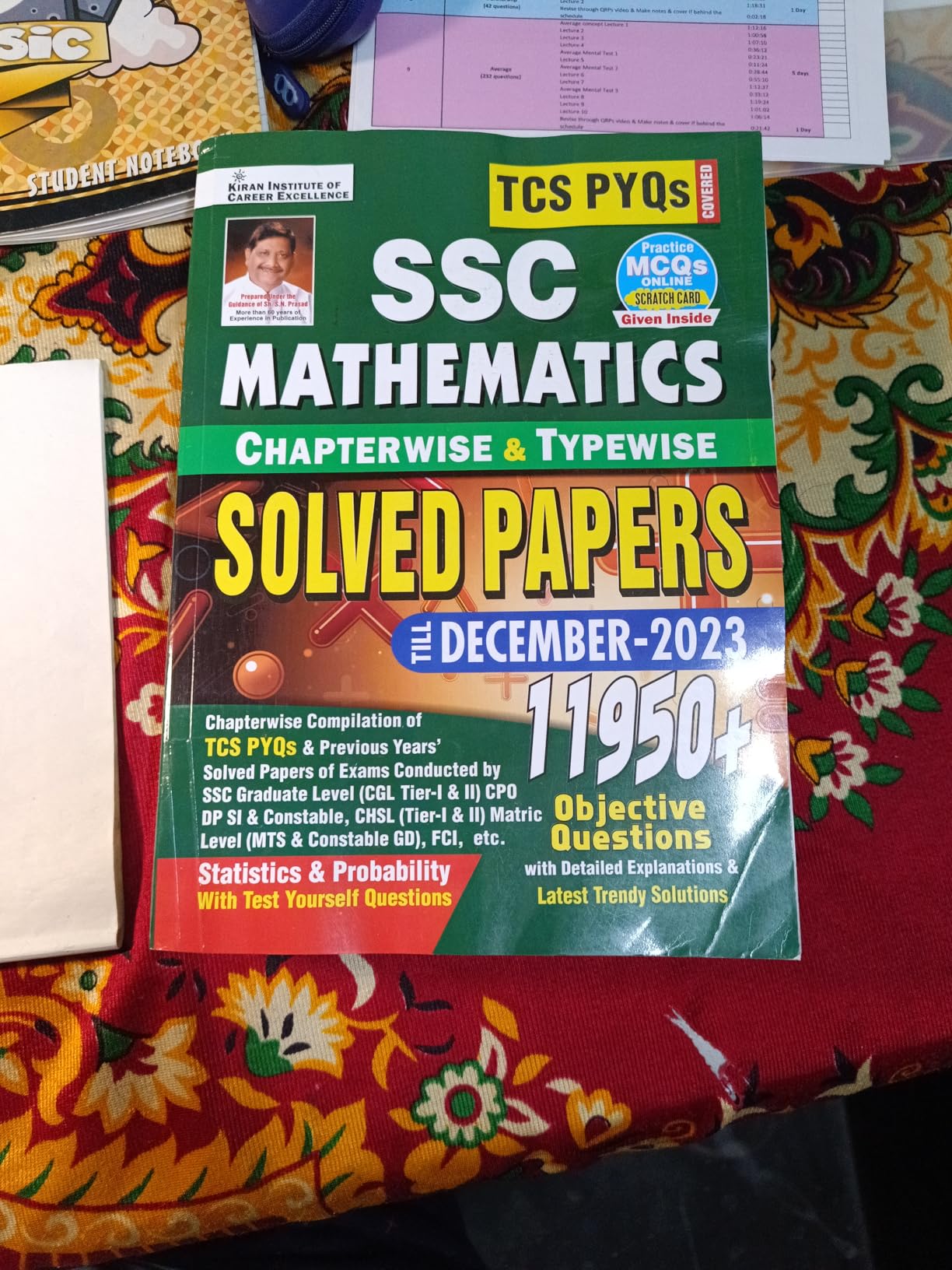Buy Ssc Tcs Pyqs Mathematics Chapterwise And Typewise Solved Papers 11950 Till December 2023