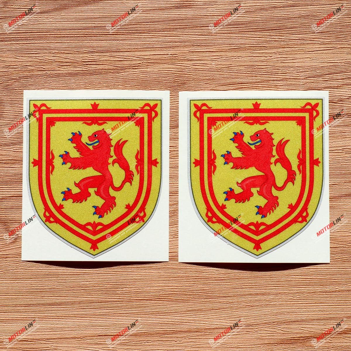 Amazon.com - 3x5 Scottish Flag Sticker 3-Pack Made with Durable ...