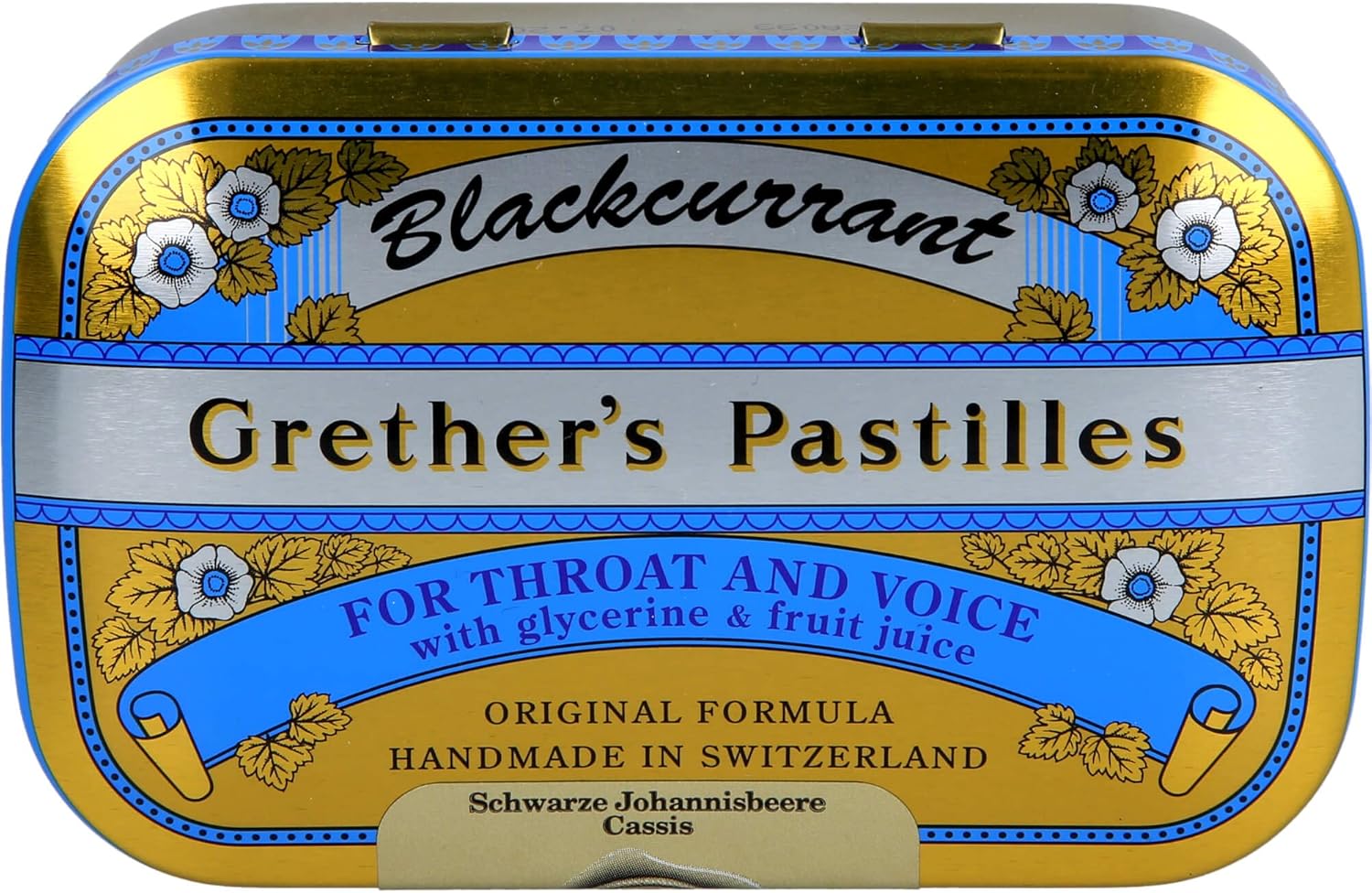 Grether's Pastilles Blackcurrant : Amazon.de: Drogerie & Körperpflege