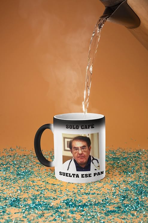 TAZA MAGICA: Solo Café Suelta El Pan | Meme Doctor | Cerámica Blanca ...