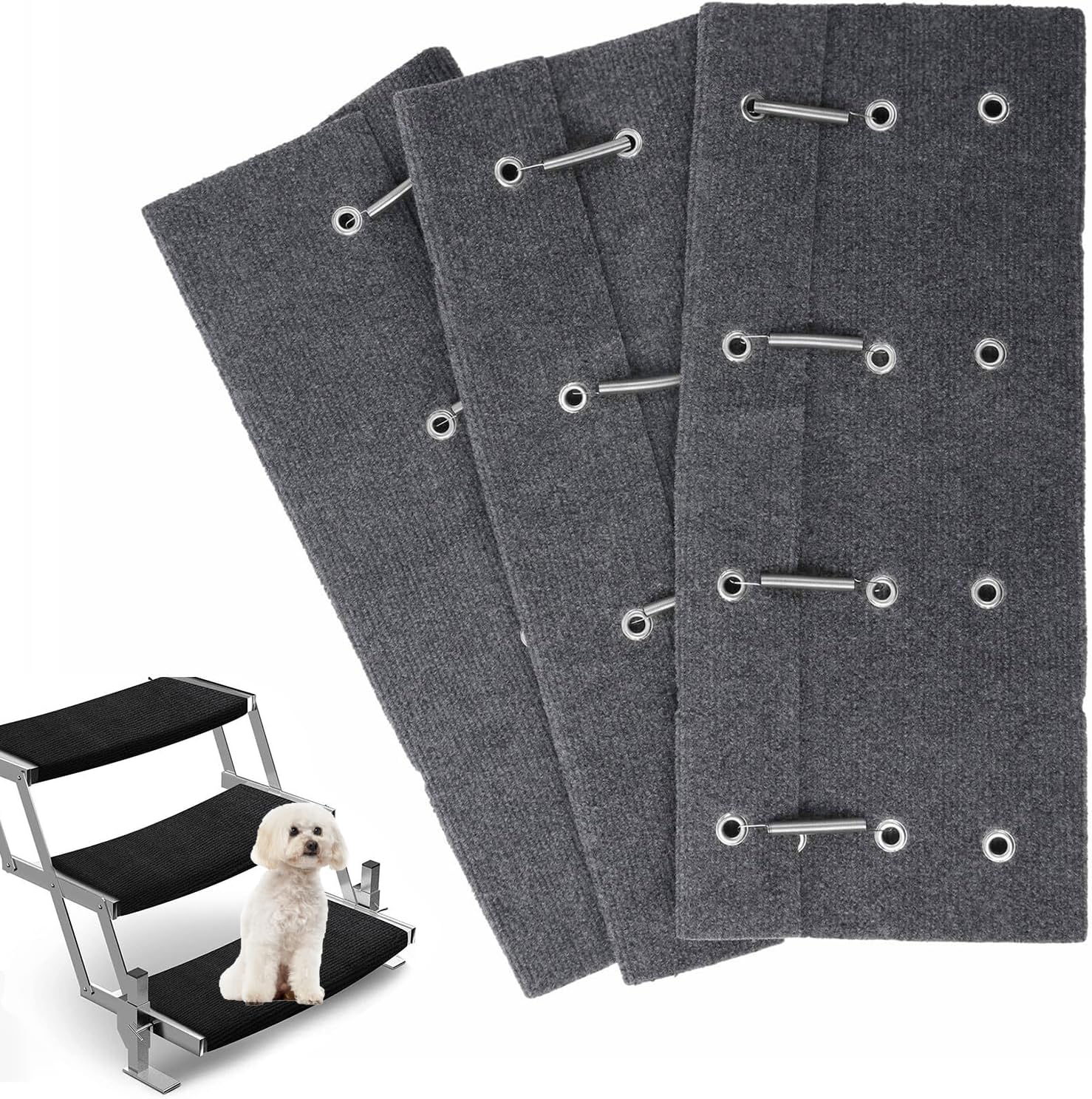 Aumotop RV Step Covers, 3 Pack 23'' Wide Camper Step Covers for Radius ...