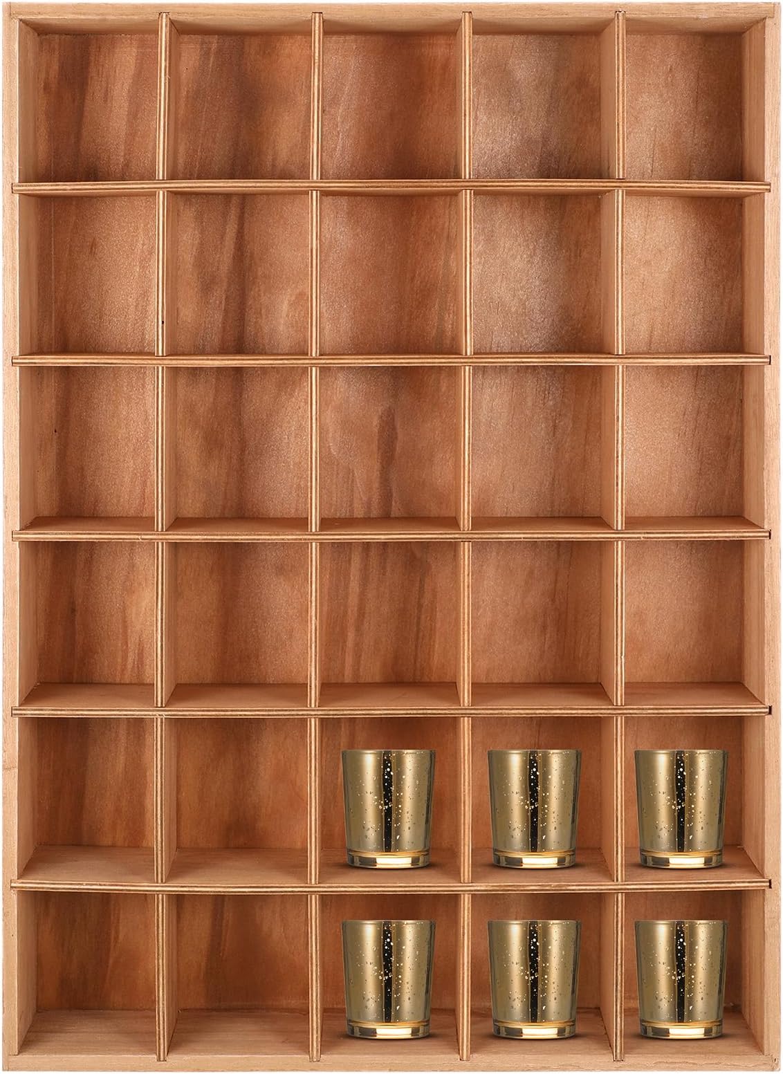 Amazon.com: Wenqik 1 Pcs Shot Glass Display Case for Wall 30 Slots Shot ...