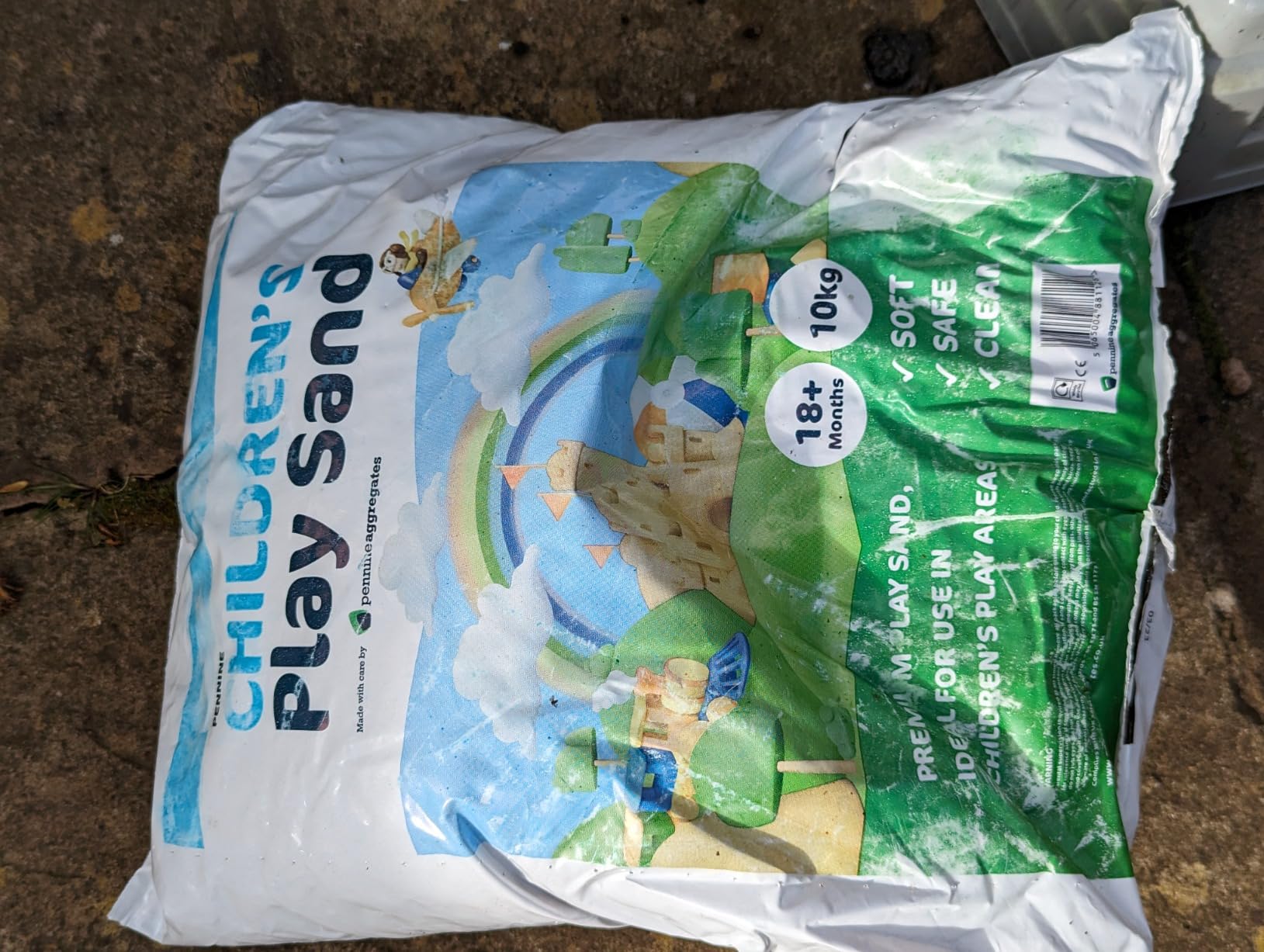 The Glowhouse Childrens Play Sand for Soft Play Kids Non Toxic Play ...