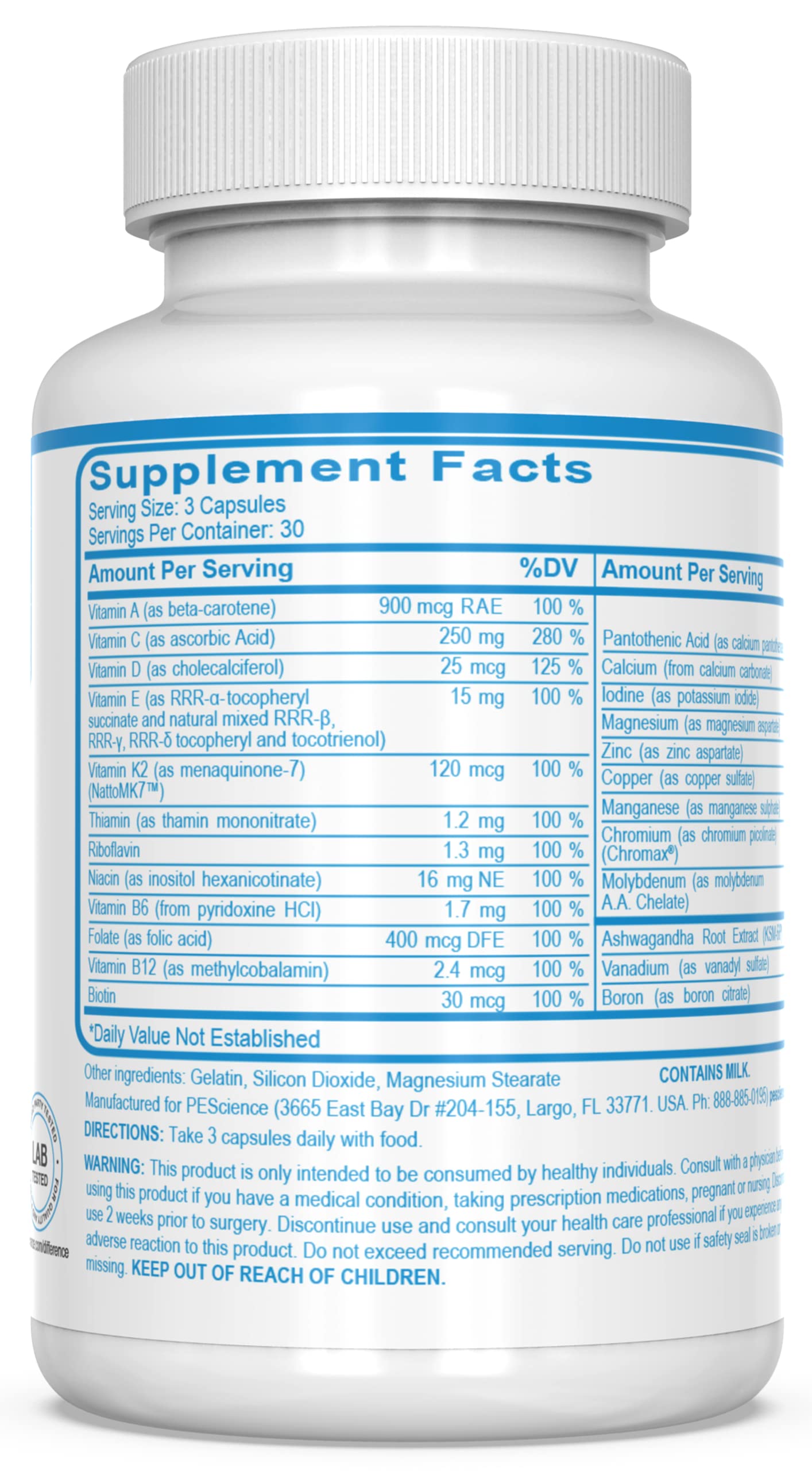 Snapklik.com : PEScience TruMulti Mens, Multivitamin