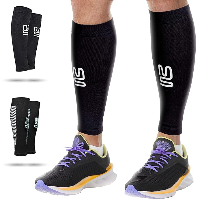 Buy Modetro Sports Calf Support - Medium, Calf Compression Sleeve 1 ...