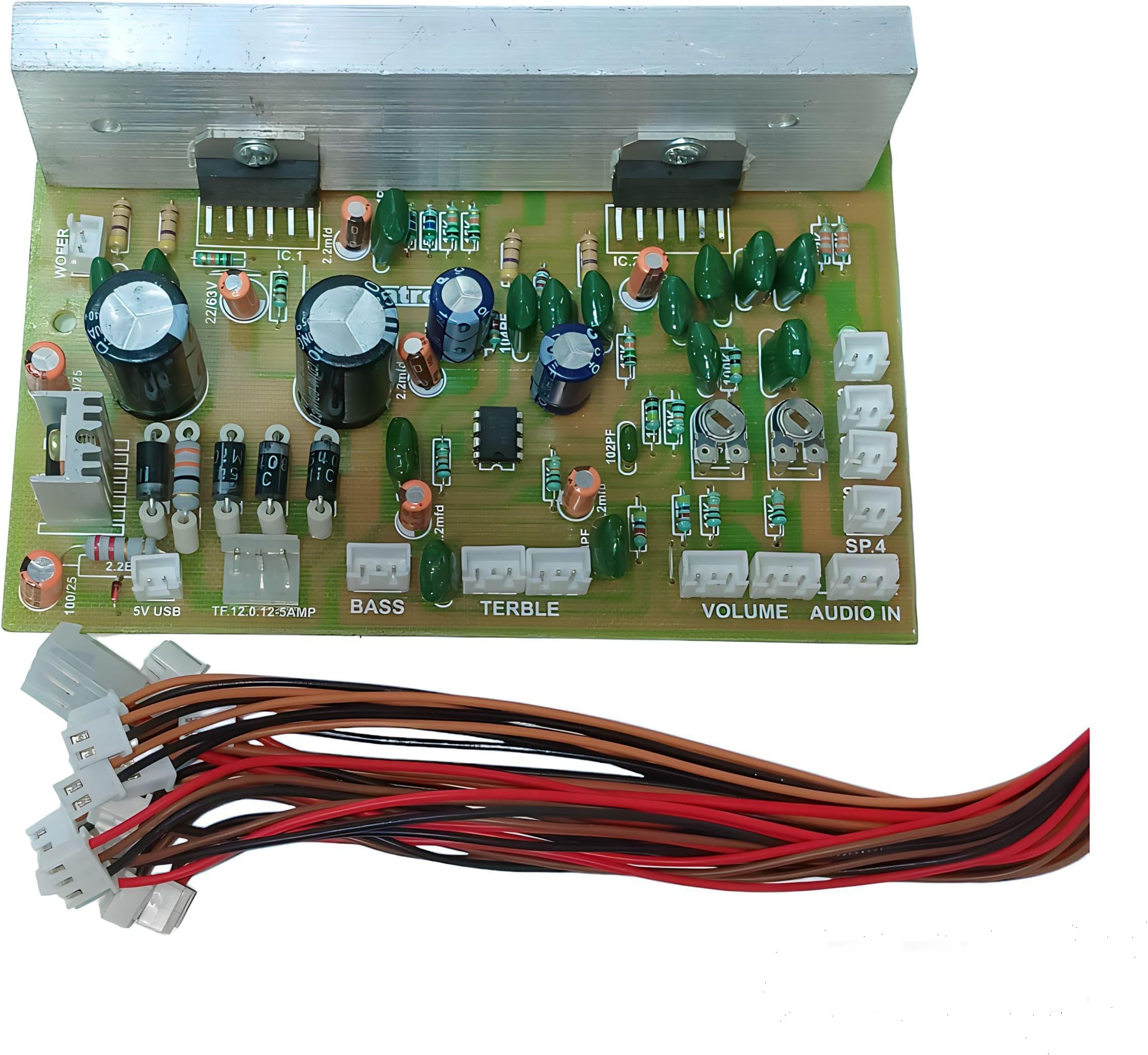 Rs Satron Copper Tda 7265 Dual Ic 4.1 Channel Home Theater Tower ...