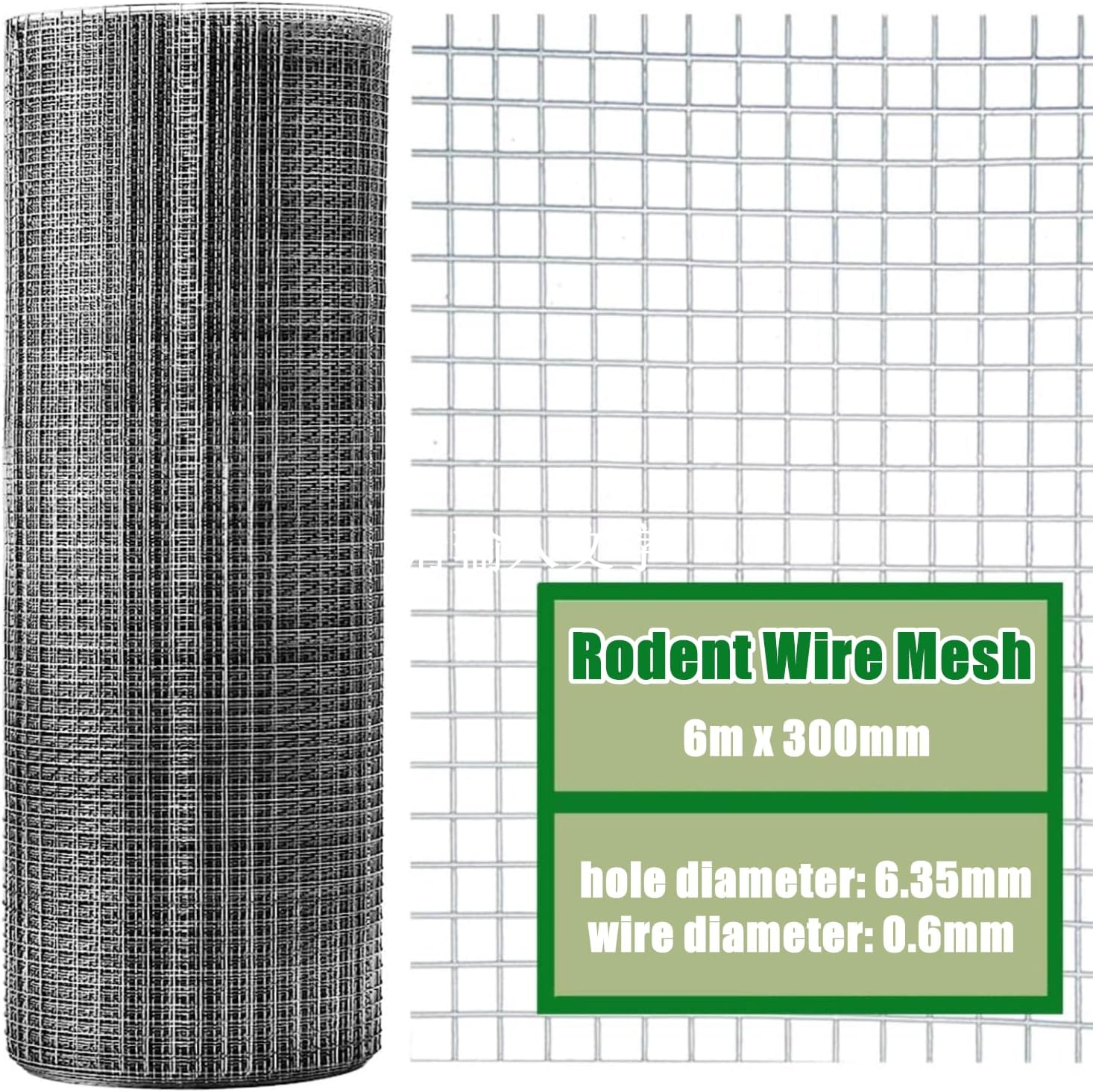 Muzhira Rodent Proofing Wire Mesh - 6m x 300mm 304 Stainless Steel Mesh ...