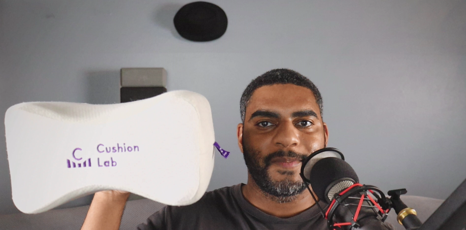 Watch Cushion Lab Extra Dense Orthopedic Knee Pillow Review on Amazon Live