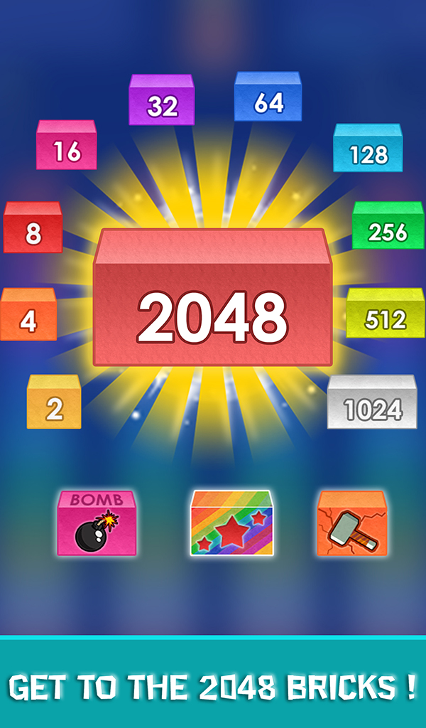 2048 Solitaire Merge Bricks - App on Amazon Appstore