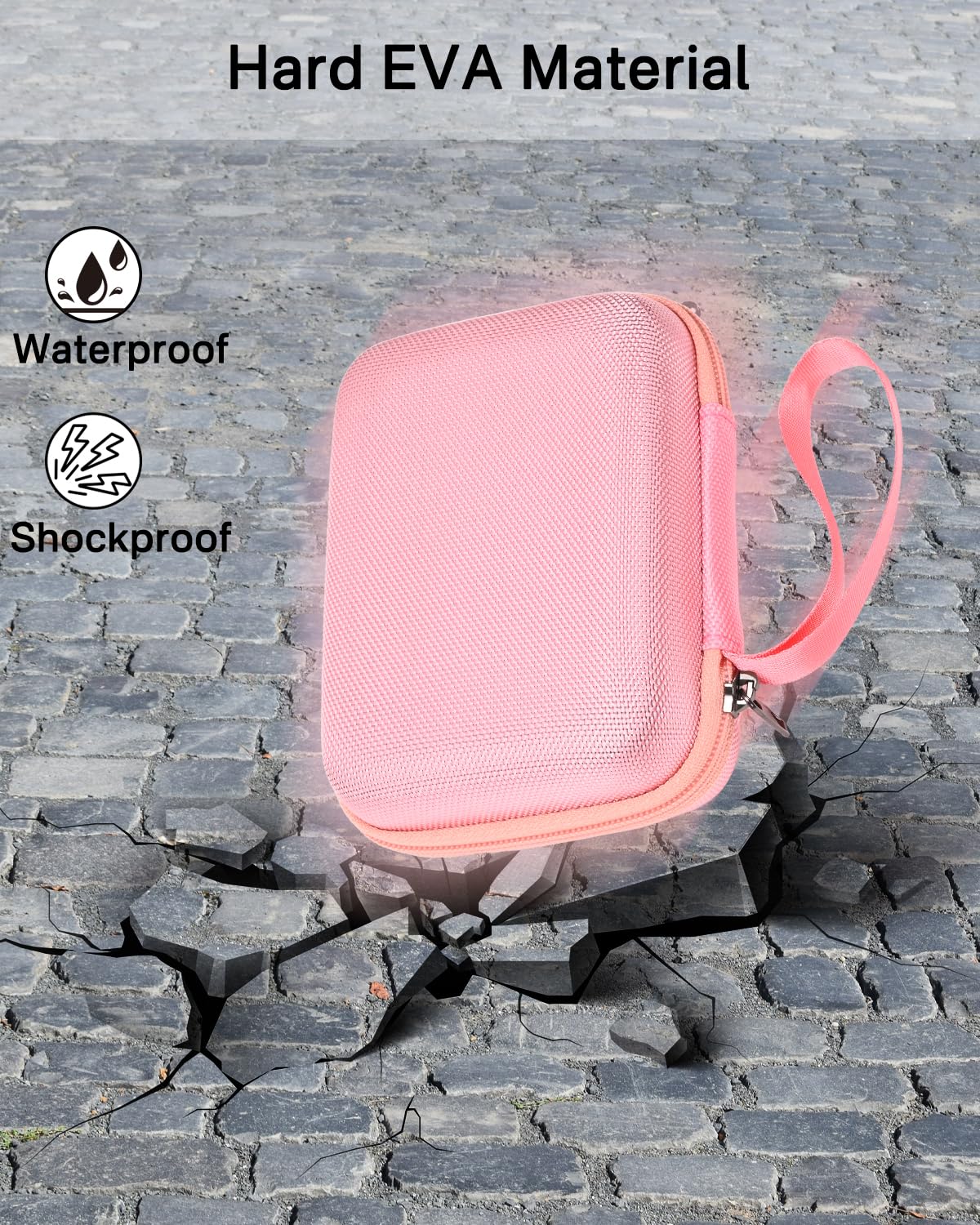 Snapklik.com : RAIACE Hard Storage Case For Diabetic Supplies, Bag Fit ...