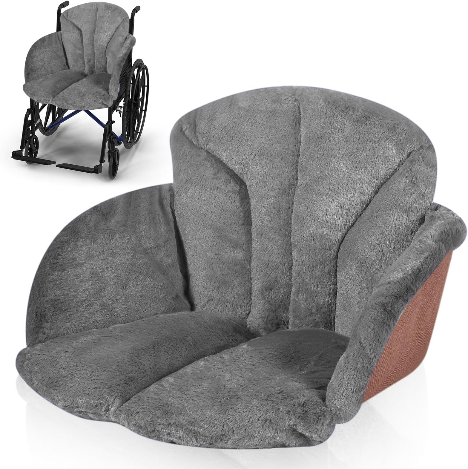 Amazon.com: Big Hippo Wheelchair Cushion 17 ×17 Inches - Soft ...