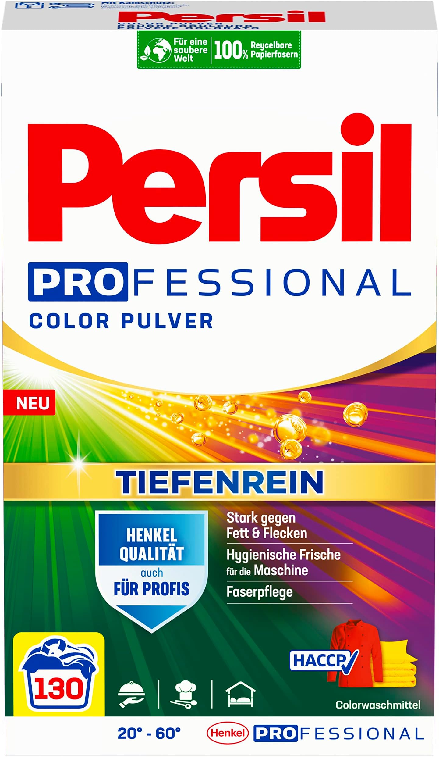 Amazon.com: Persil Professional Color Detergent Powder (130 Loads | 17. ...