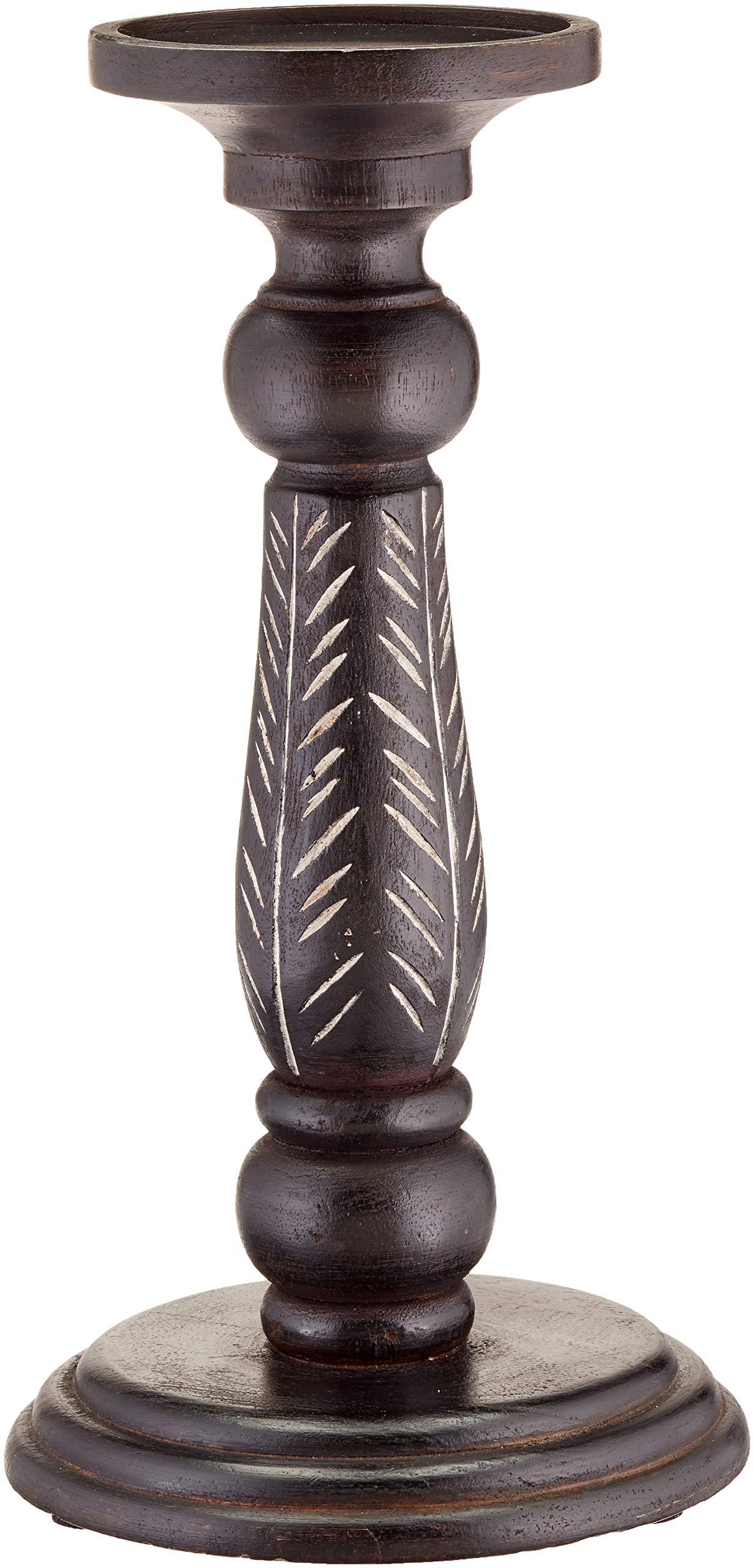 Amazon.com: Lenox Alpine Wood Large Candlestick : Home & Kitchen